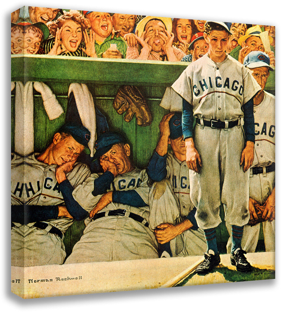 norman rockwell baseball pictures