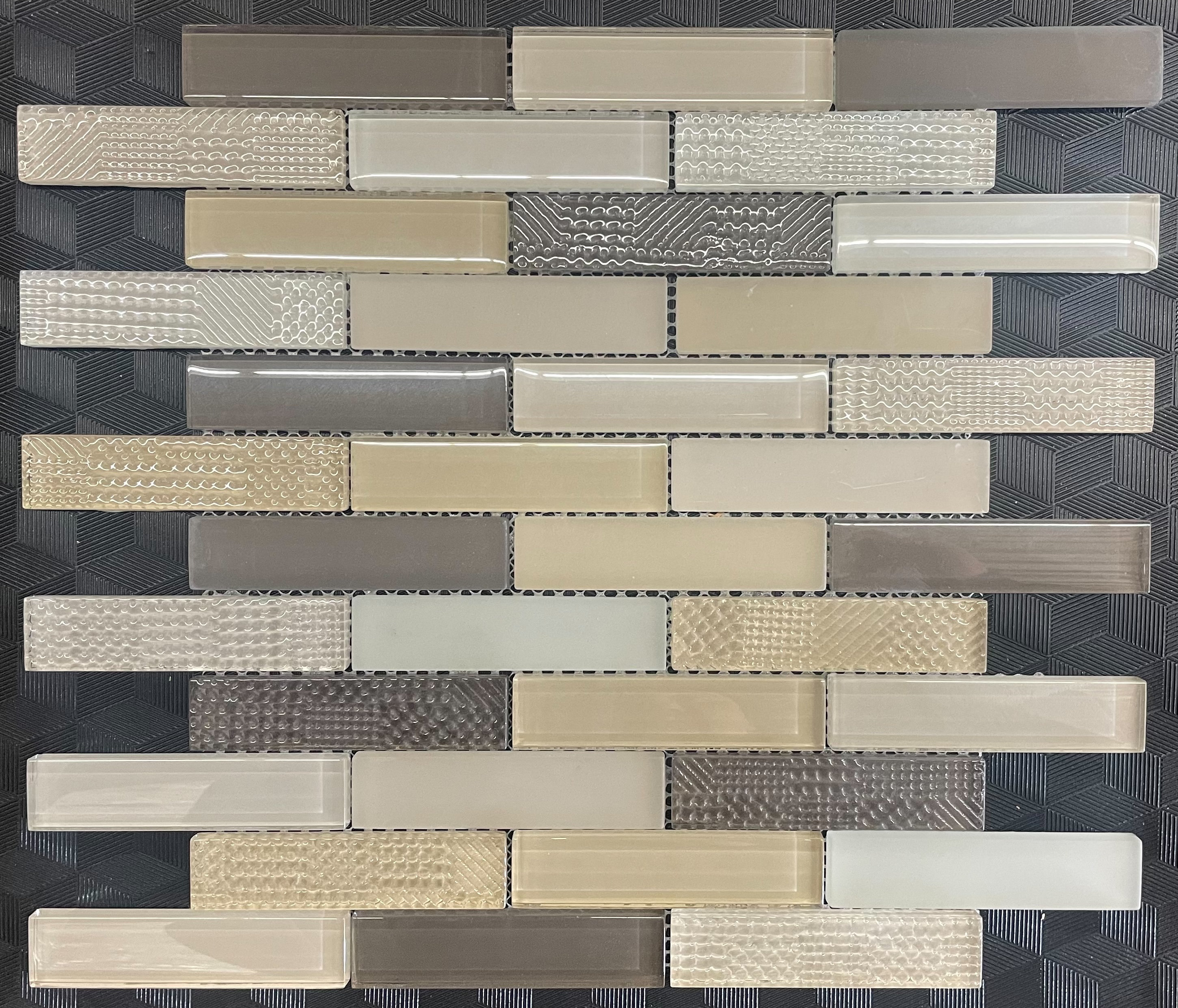 Mango Tile 1" x 3" Flat Glass Brick Joint Mosaic Wall Tile | Perigold
