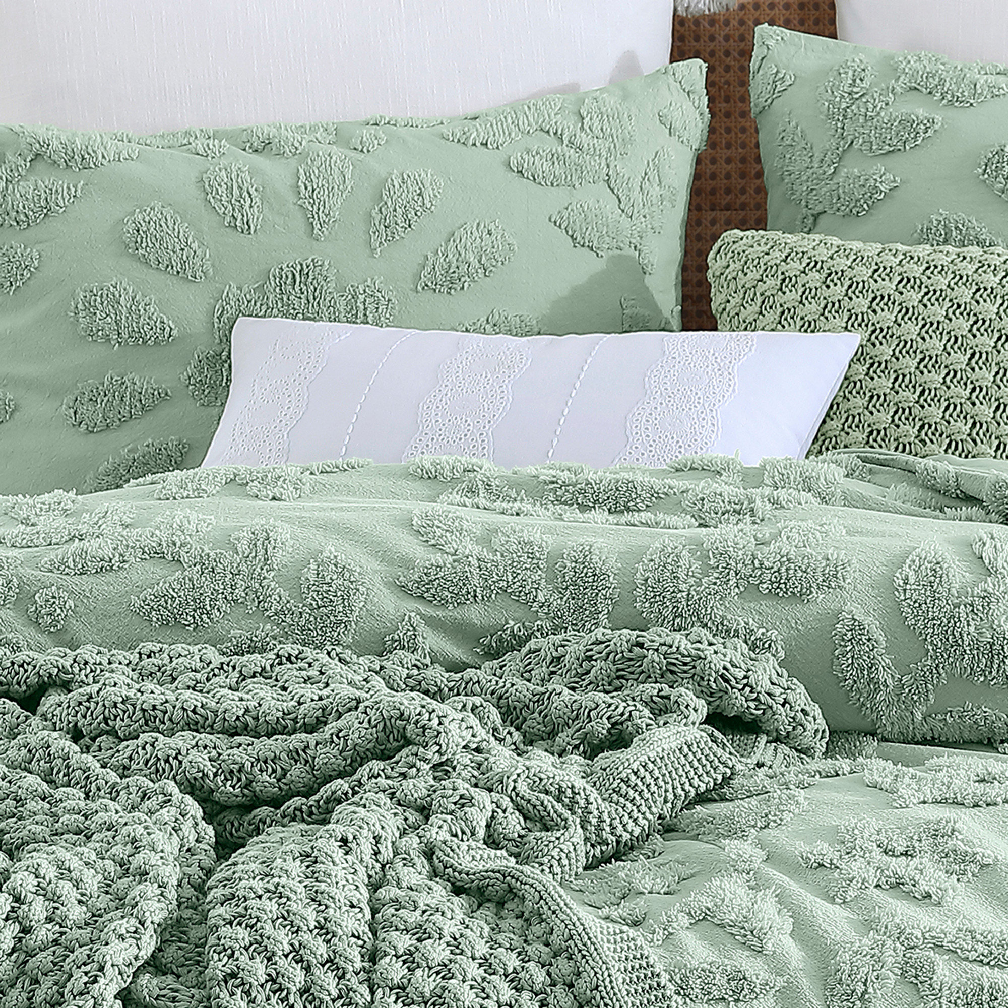 Peri Home Block Print Gauze Linen 14in X 20in Decorative Pillow | Wayfair
