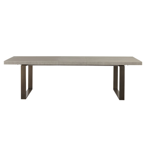 Universal Furniture Robard Extendable Metal Base Dining Table & Reviews ...