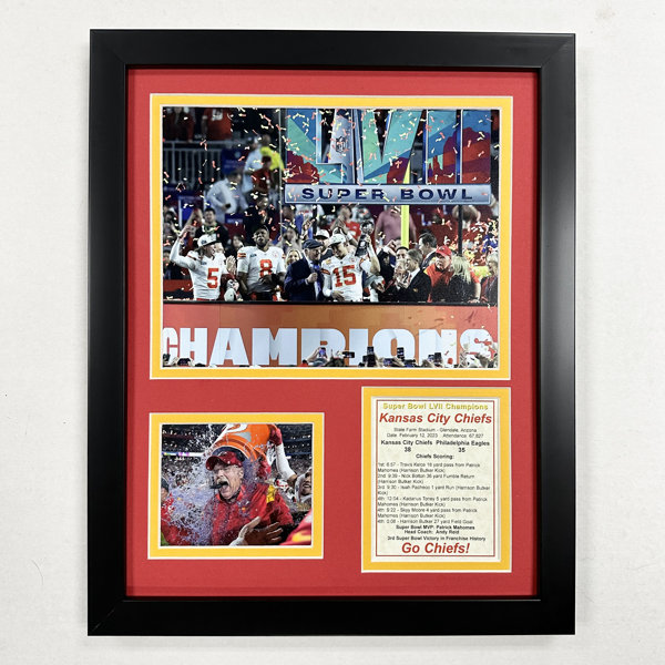 Trinx Kansas City Chiefs Framed On Paper Print - Wayfair Canada
