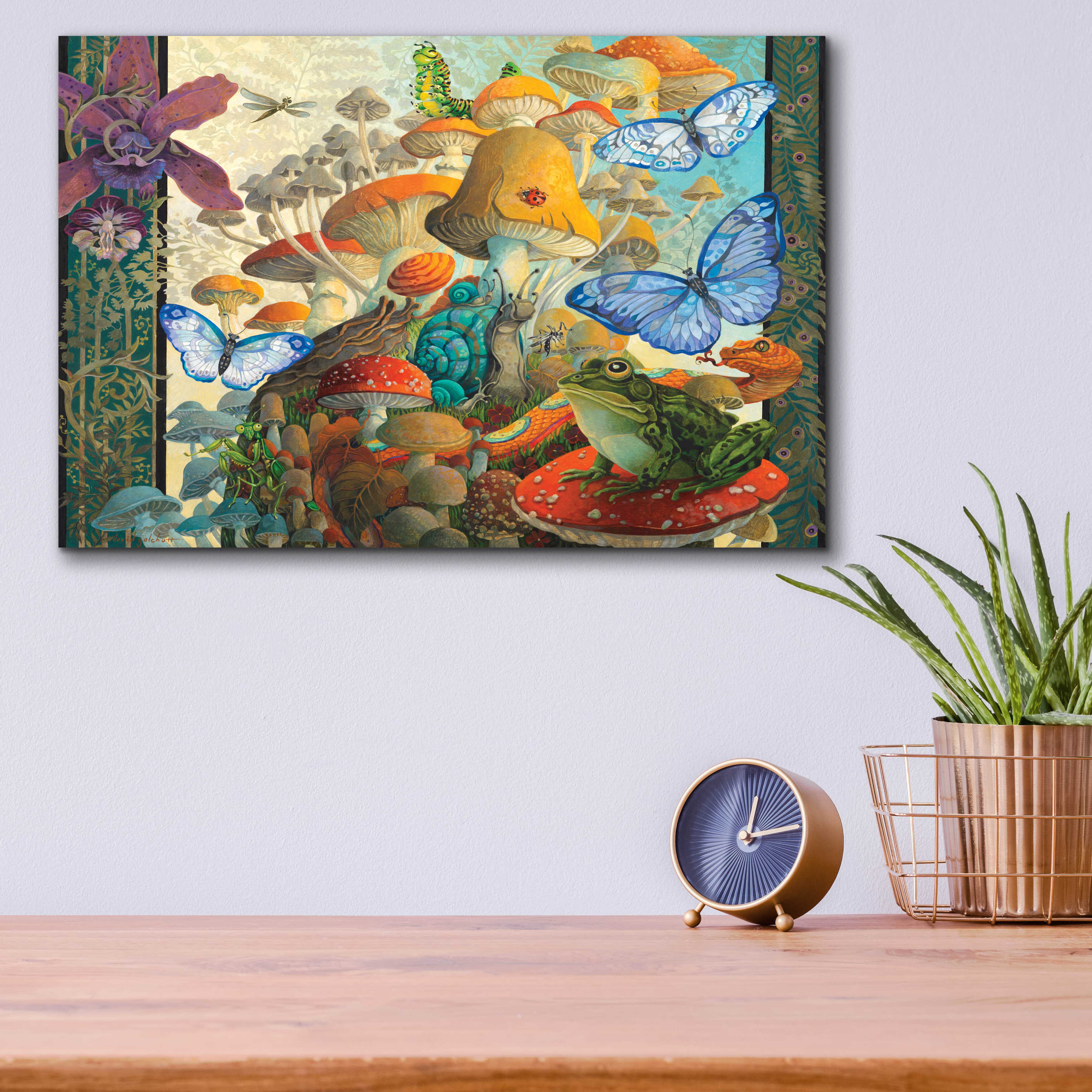 August Grove® Epic Art 'Micro Dramas' By David Galchutt, Acrylic ...