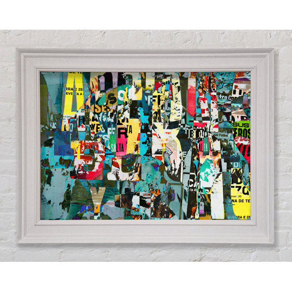 Rosalind Wheeler Graphic Collage - Single Picture Frame Print | Wayfair ...