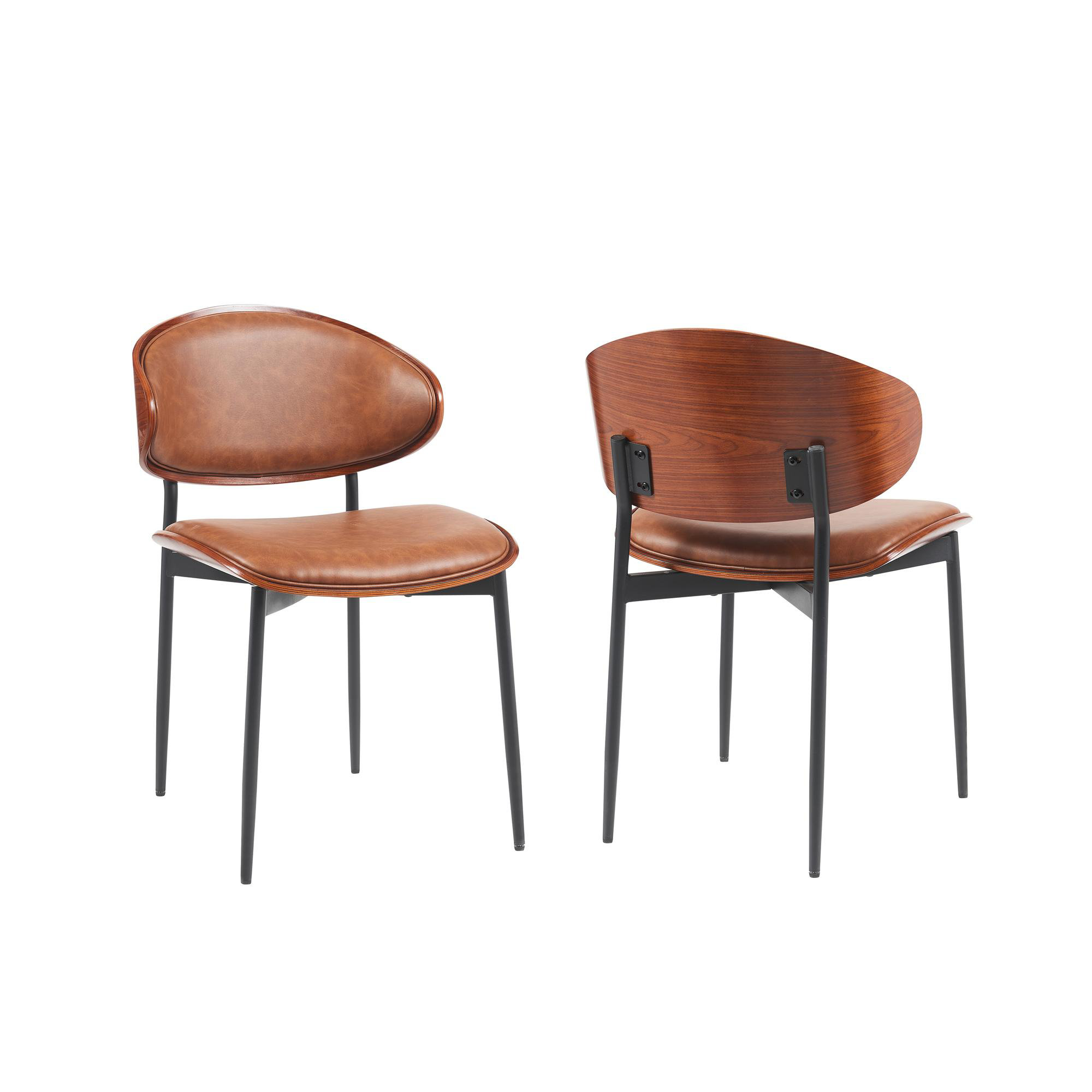 Corrigan Studio® Mid-Century Modern Dining Chair Set Of 2 | Wayfair