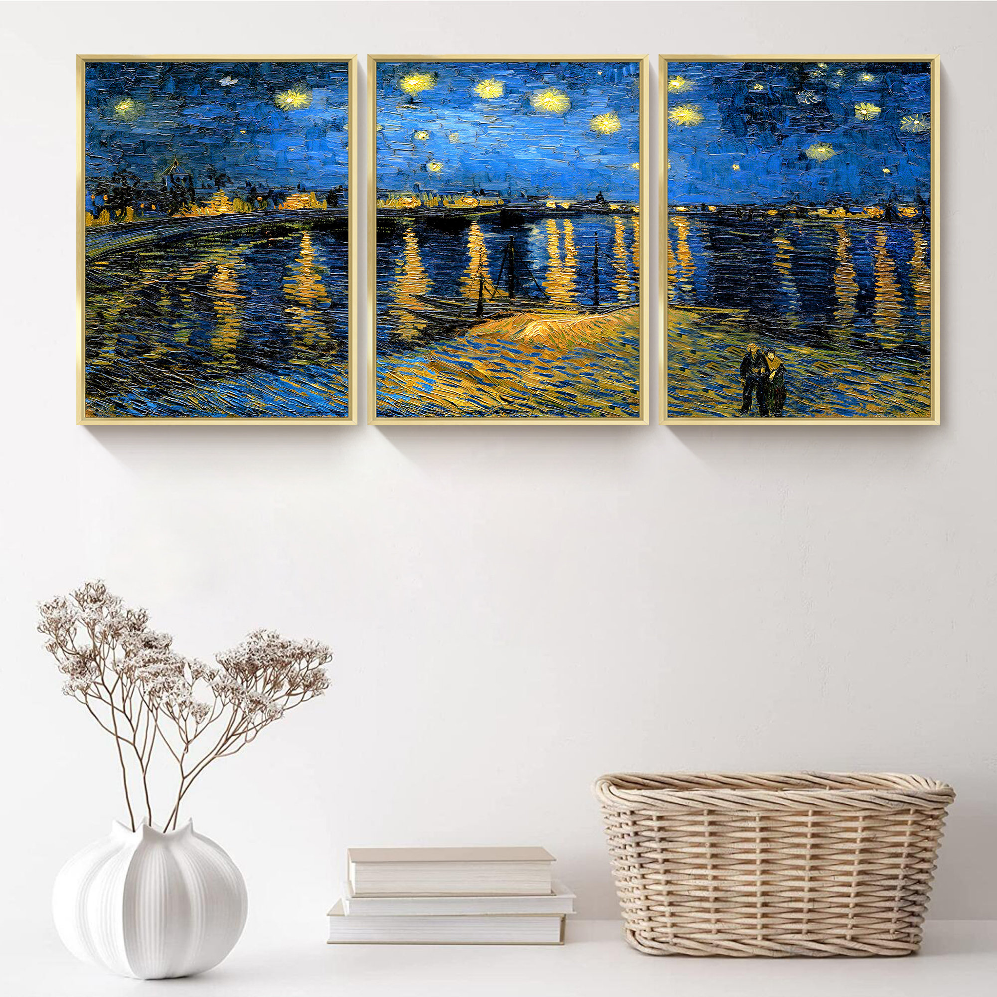 Winston Porter " Abstract Landscape Wall Art " 3 - Pieces - Wayfair Canada