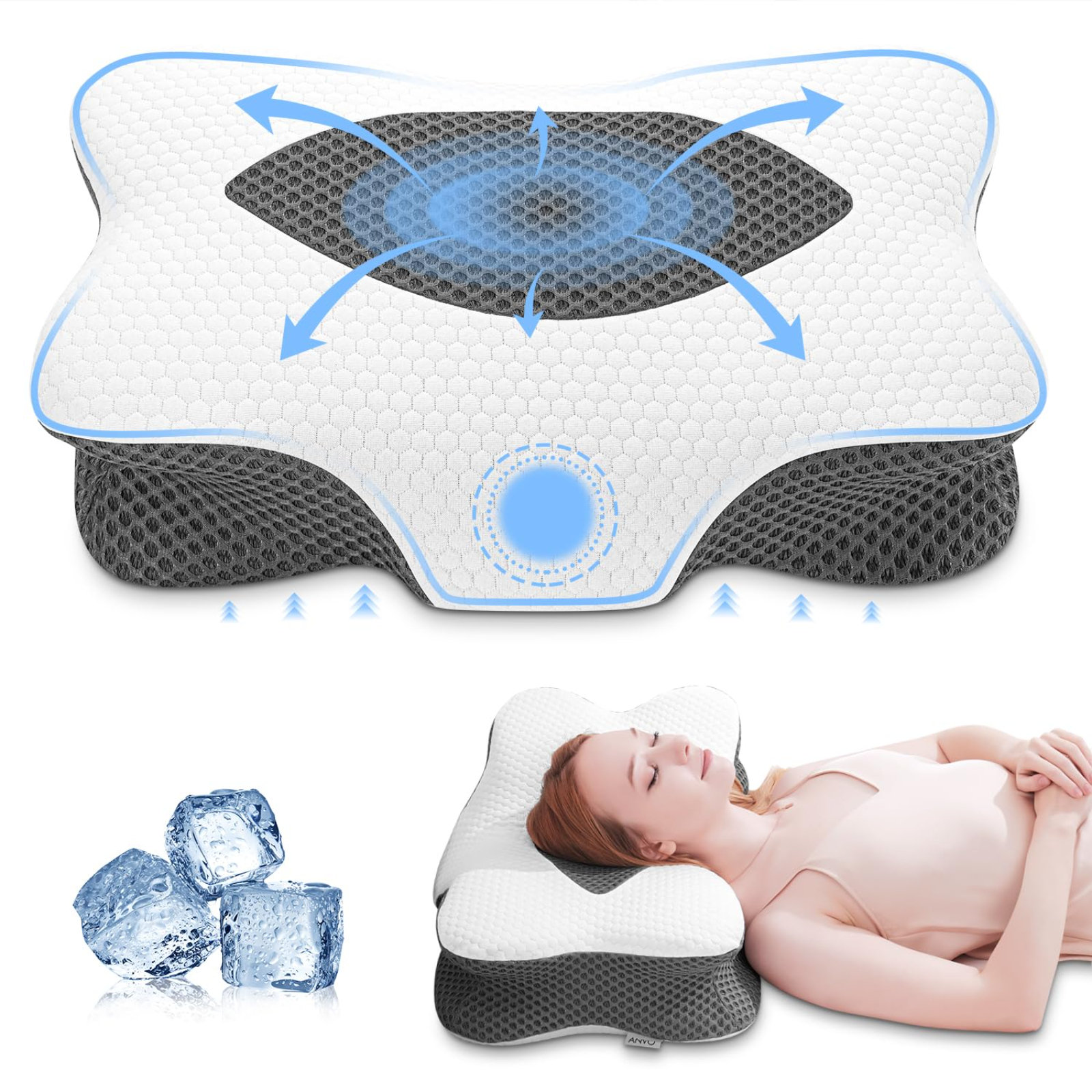 Alwyn Home Verendrye Memory Foam Plush Support Pillow | Wayfair