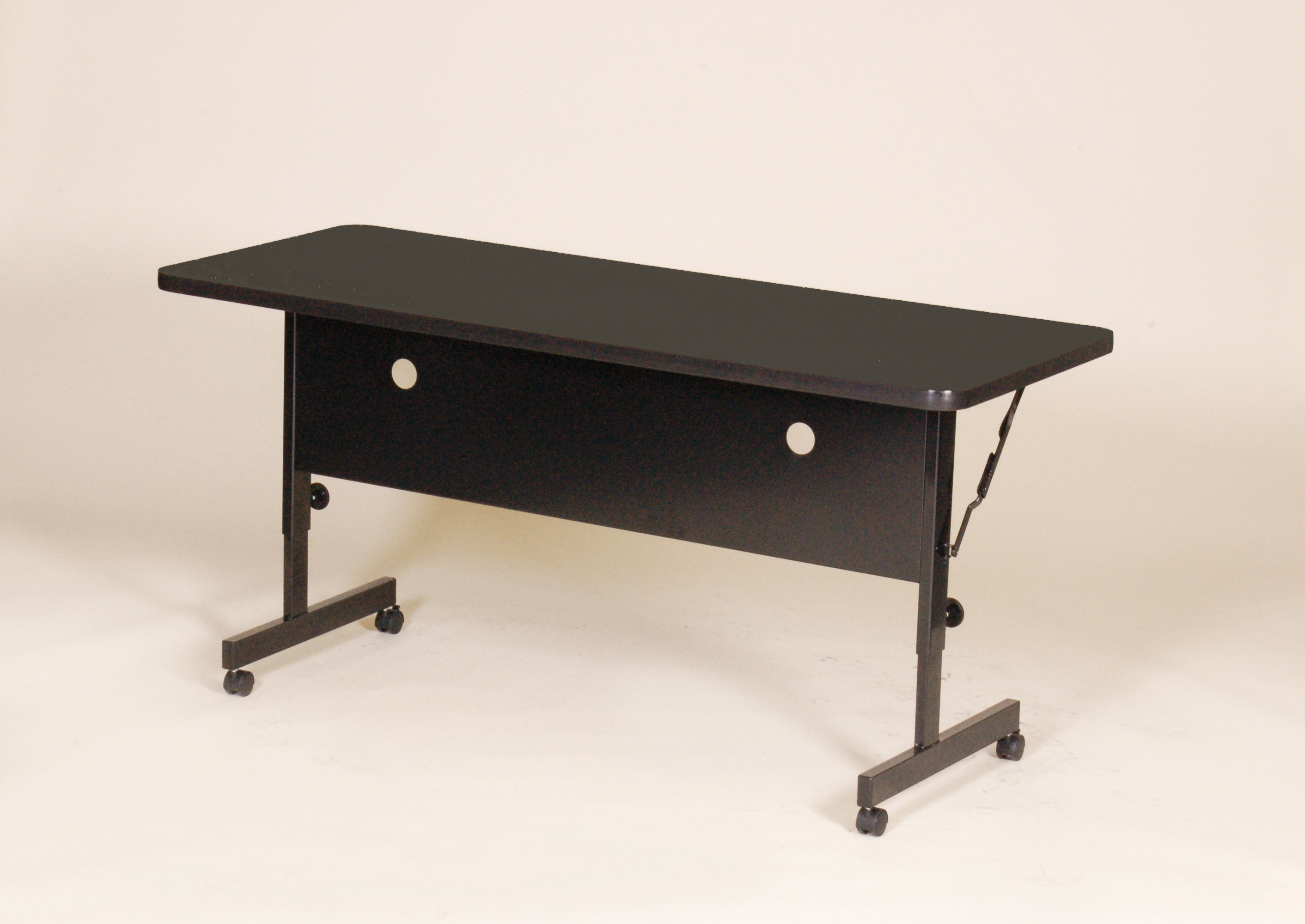 Latitude Run® Kham Flipper Height Adjustable Training Table with ...