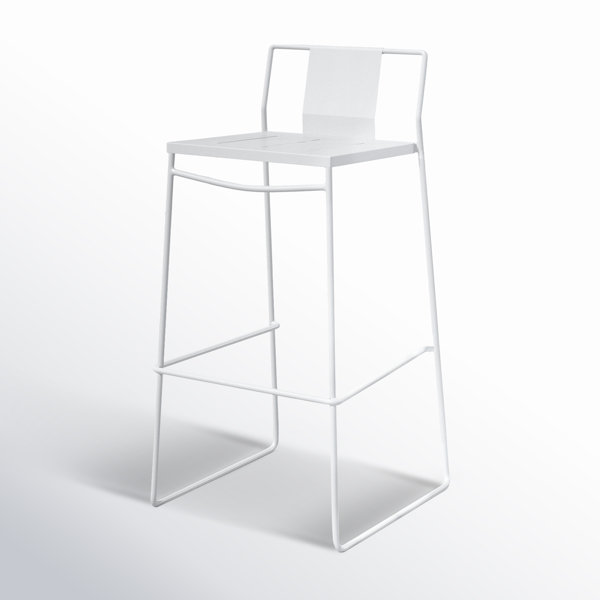 Modern White Outdoor Bar Stools | AllModern