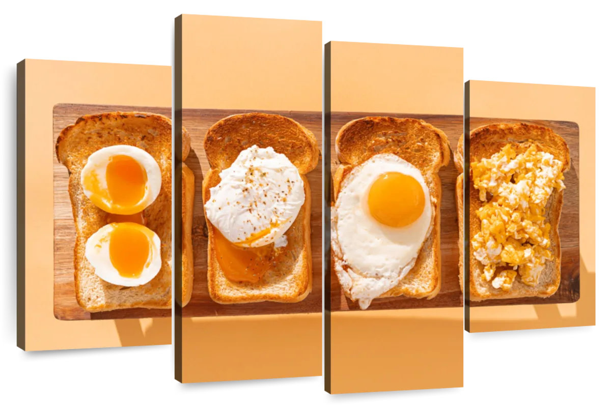 Ebern Designs Yarlin Toasted Bread Eggs Variety | Wayfair