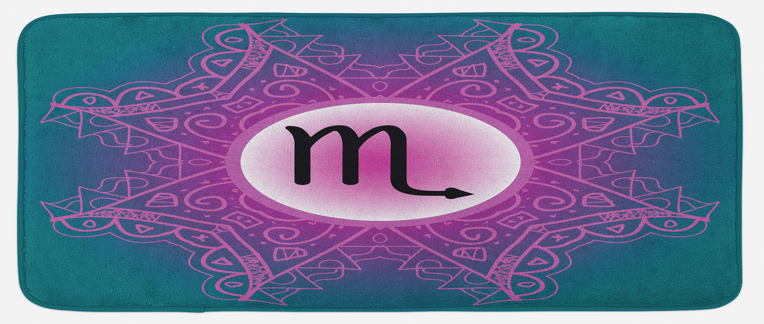 East Urban Home Zodiac Scorpio Kitchen Mat | Wayfair