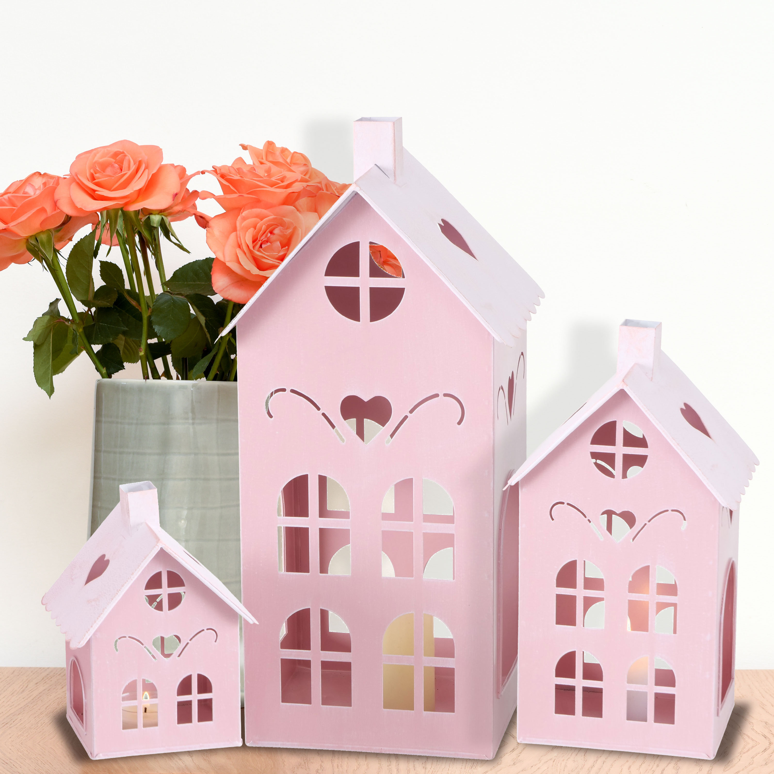 One Allium Way® Village Candle Lanterns | Wayfair