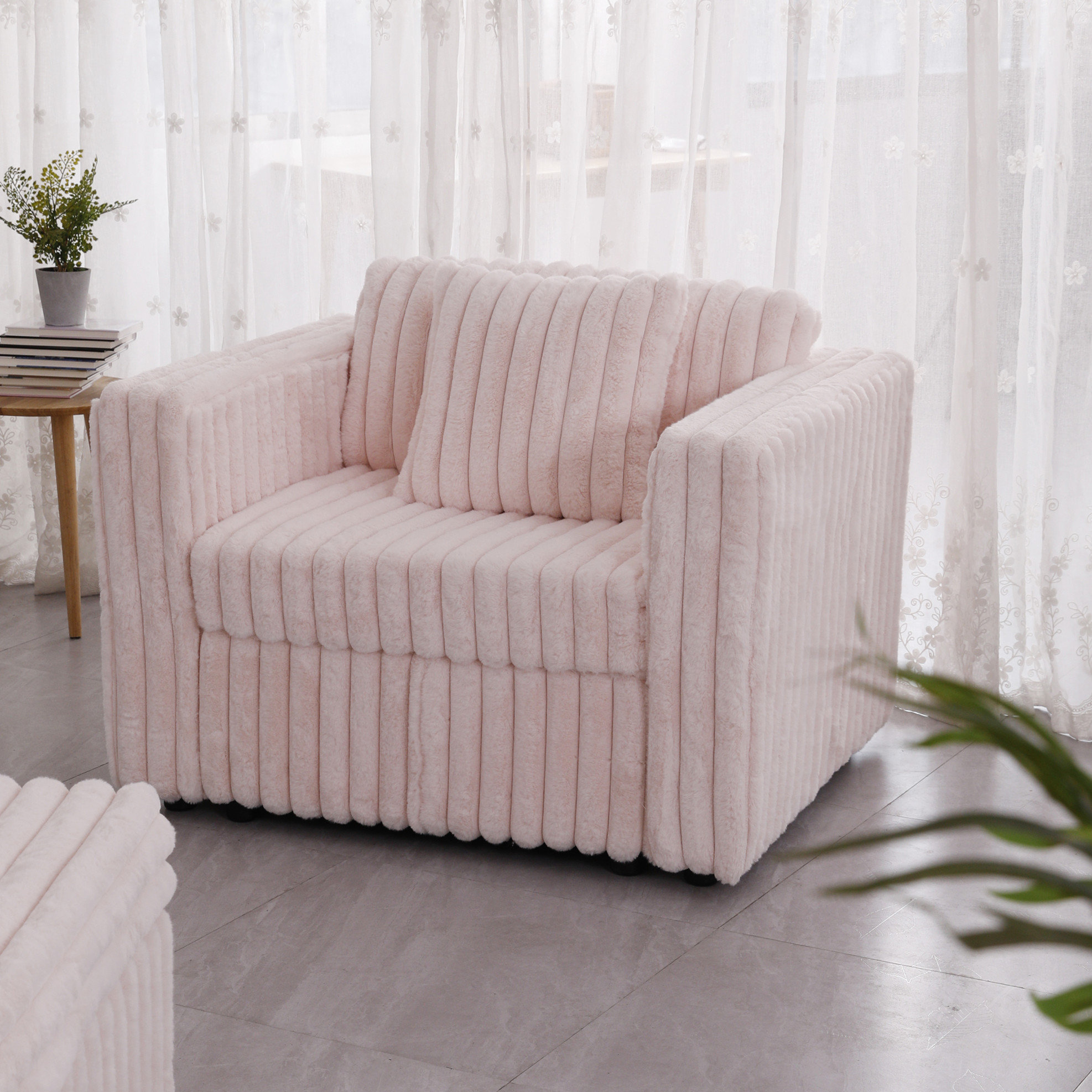 Latitude Run® 44.9" Bedroom - Soft & Stylish. Metal Frame, High ...