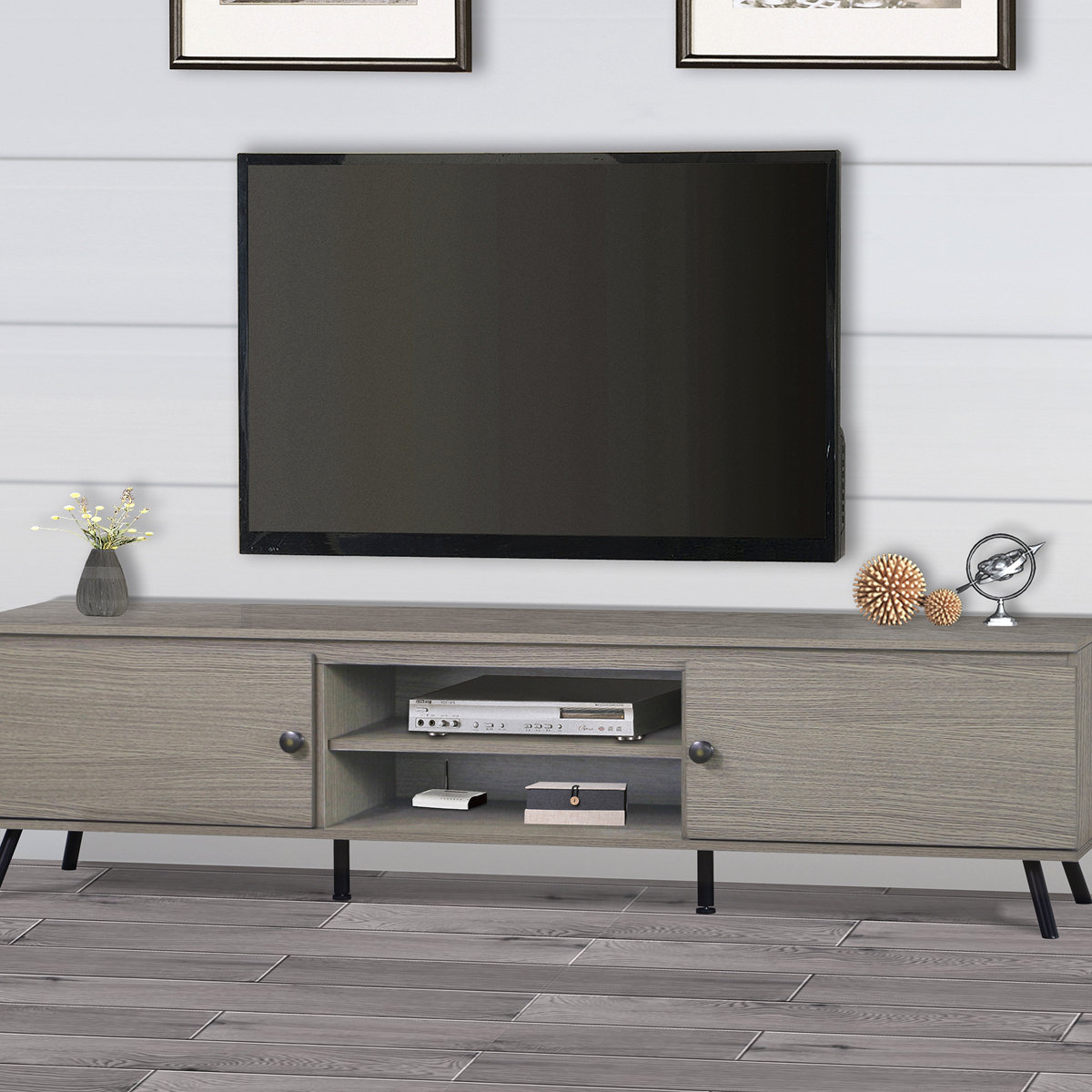 George Oliver Maridee TV Stand "GraMedia Console and TV Stand with ...