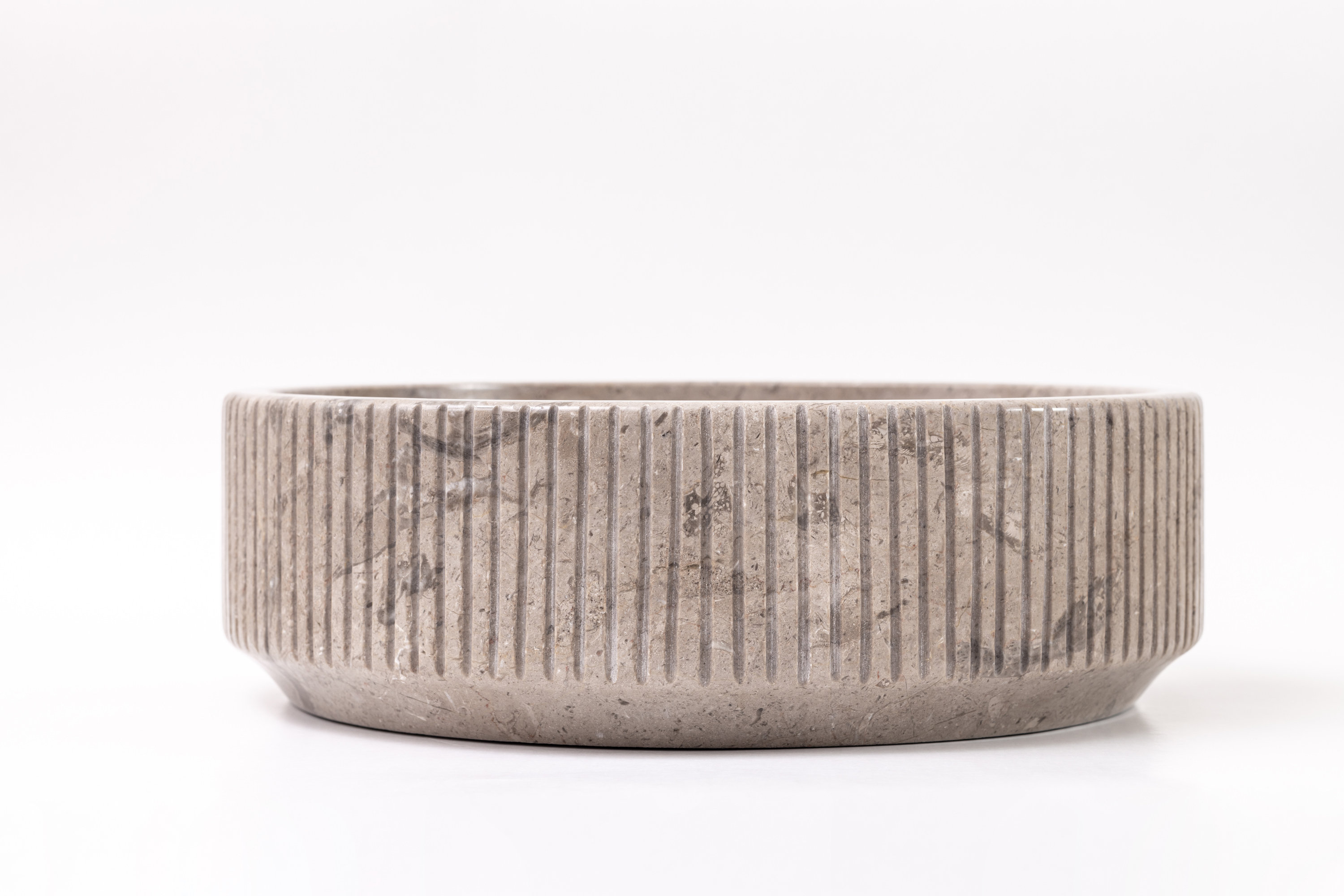 Laguna Marble GA062 Natural Stone Vessel Bathroom Sink Circular Burj ...