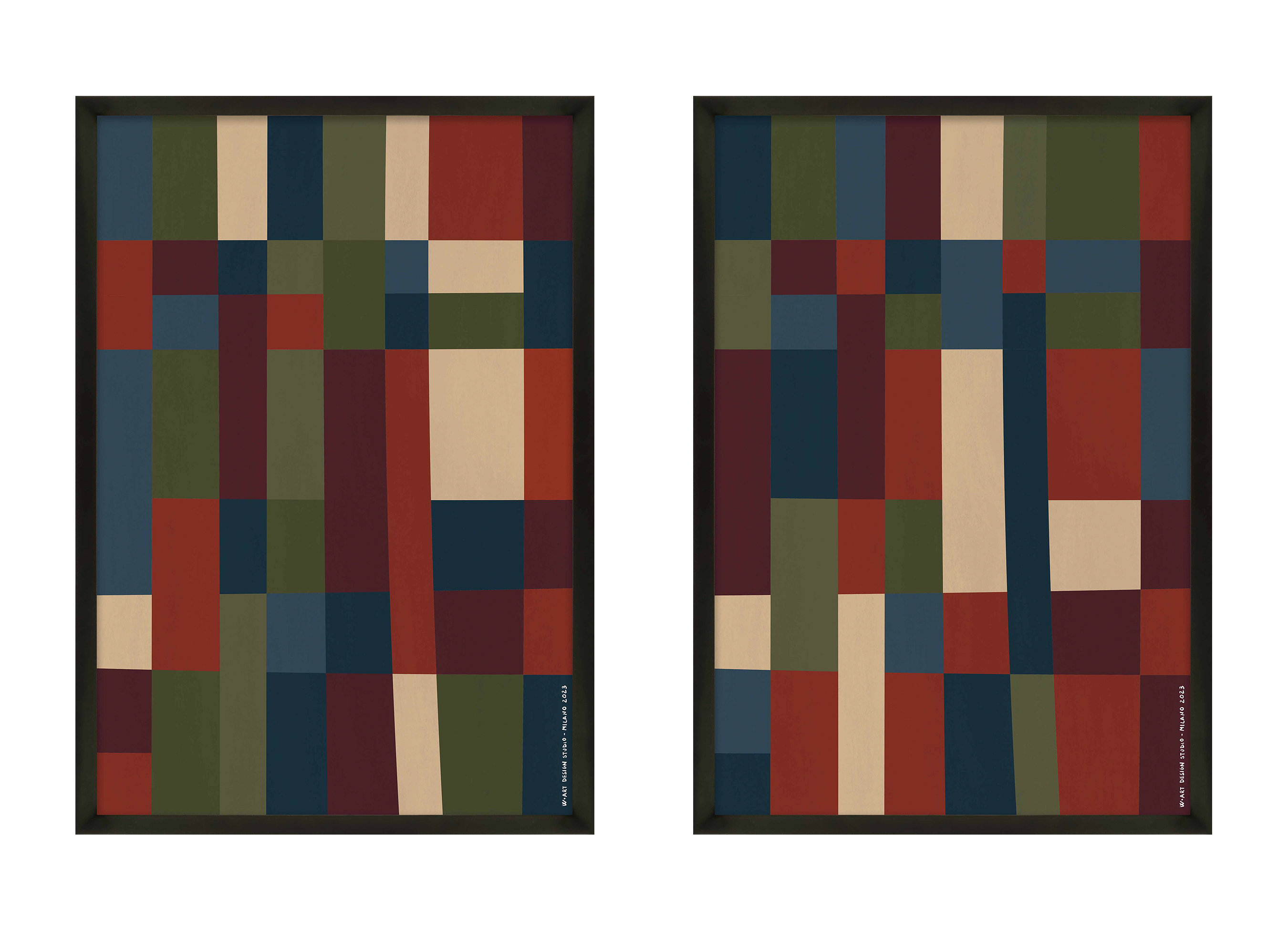 AllModern Fragmented Spectrum. Set of 2 by Romina Gadler - Framed Wall ...