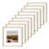 Haus and Hues Solid Wood Picture Frame - Set of 9 & Reviews | Wayfair