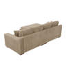 Latitude Run® Modern Corduroy L-shaped Sectional Sofa With Chaise | Wayfair