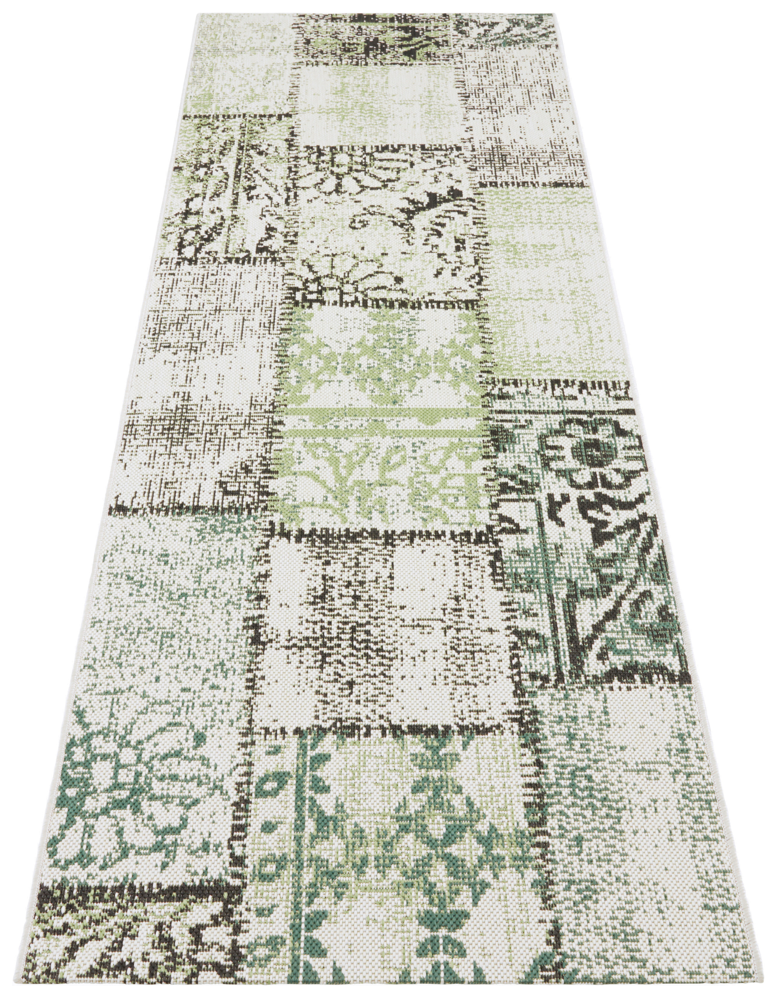 Latitude Vive Swinton Flatweave Ivory/Green/Black Rug & Reviews ...