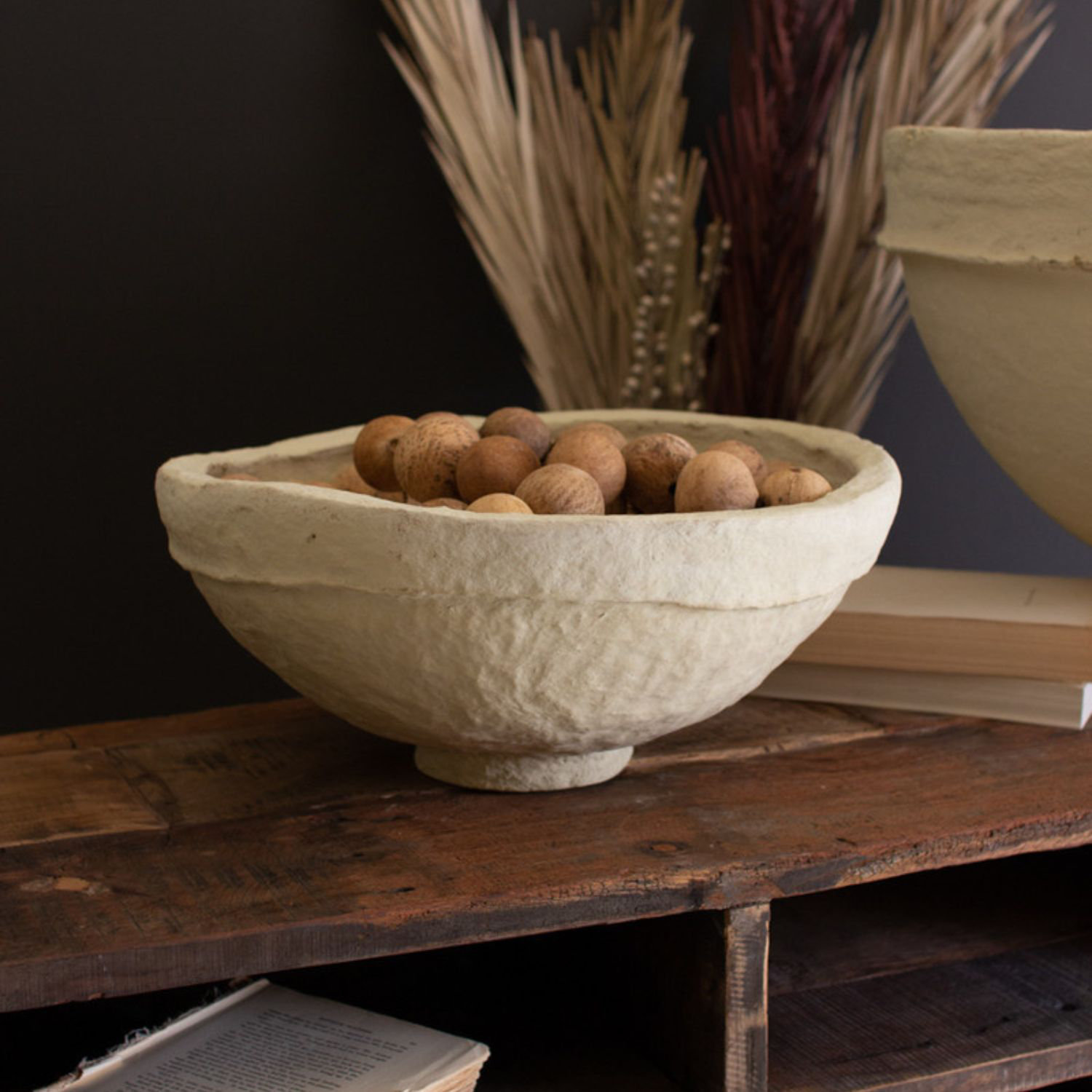 Union Rustic Cutrer Handmade Stoneware Decorative Bowl - Set of 3 | Wayfair