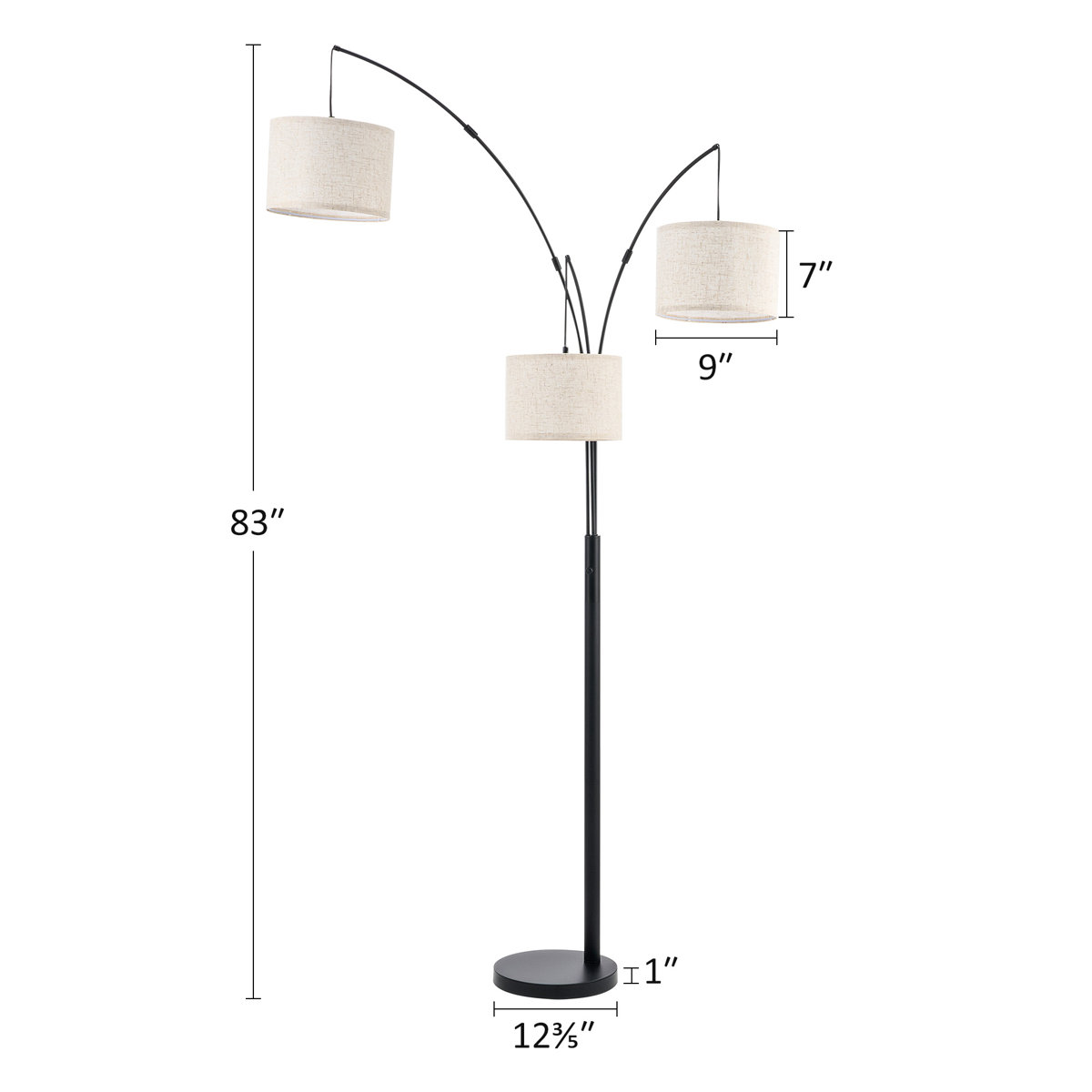 Corrigan Studio® Anet 79.53" Tree Floor Lamp & Reviews | Wayfair