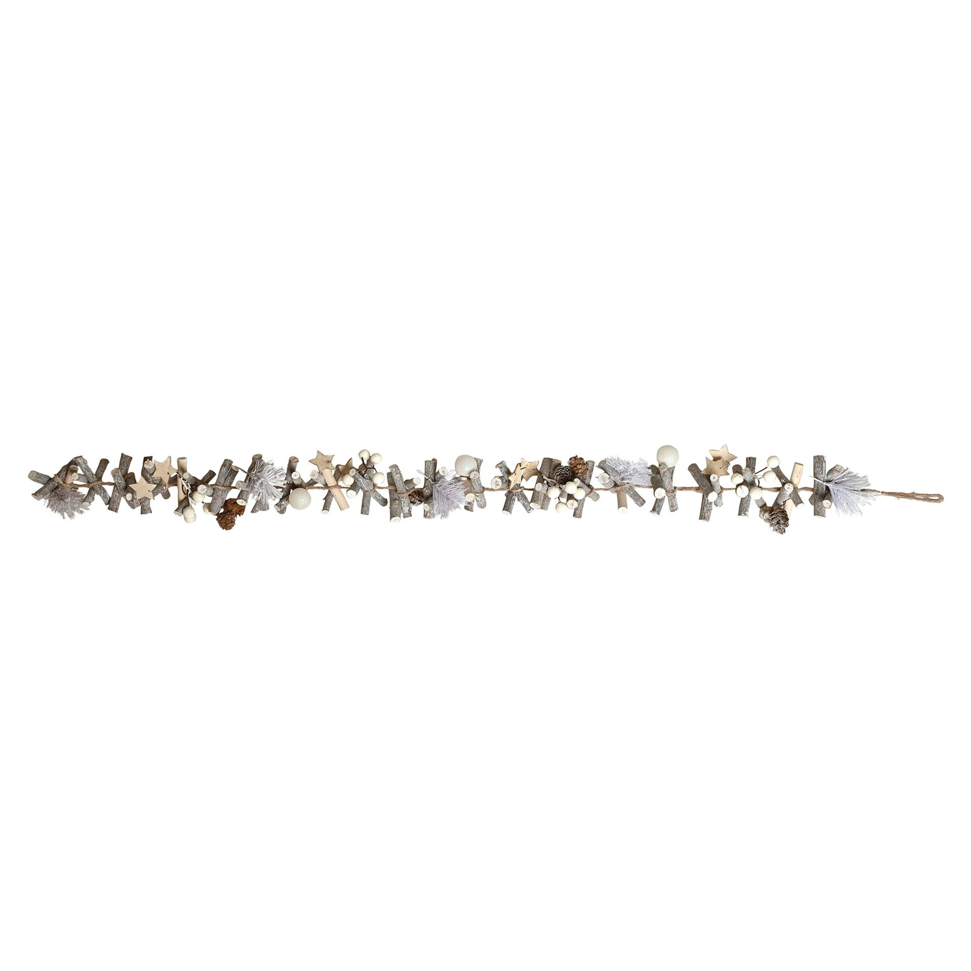 Lily Manor 1m White Frosted Twig Garland | Wayfair.co.uk
