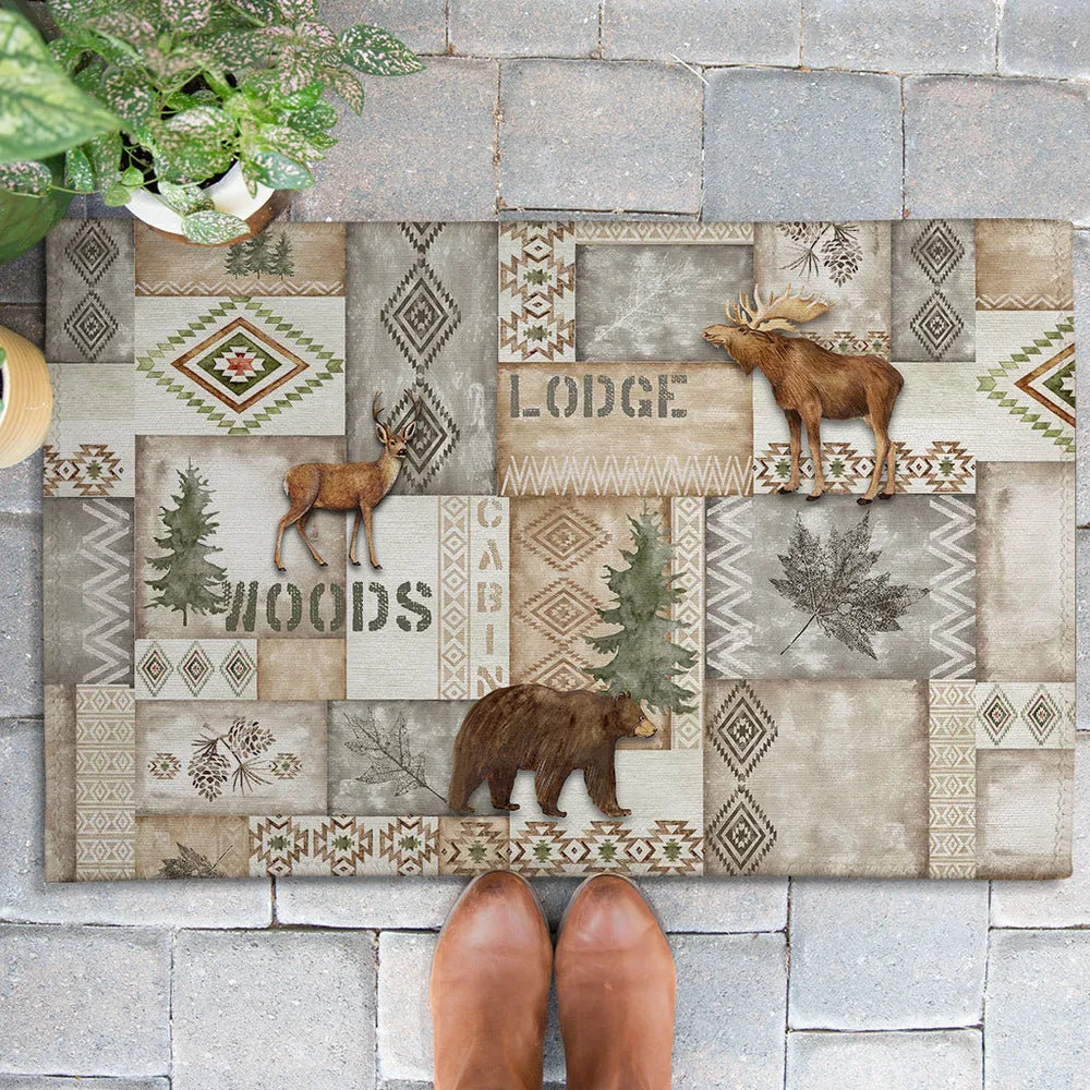 Laural Home Trail Ridge Non-Slip Indoor Outdoor Door Mat | Wayfair