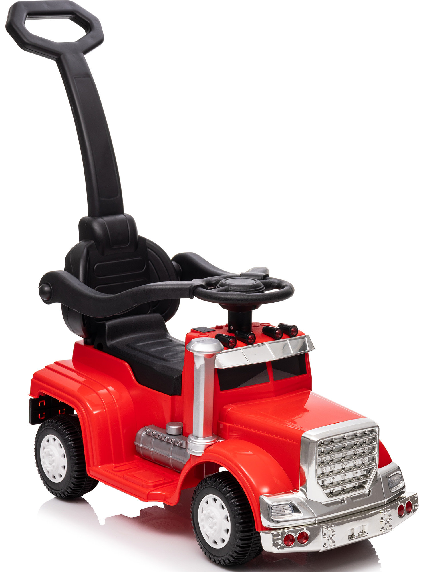 Outfunny 3 in 1 Toddler Push Car, Kids Ride on Toy for Toddler Aged 1-3 ...