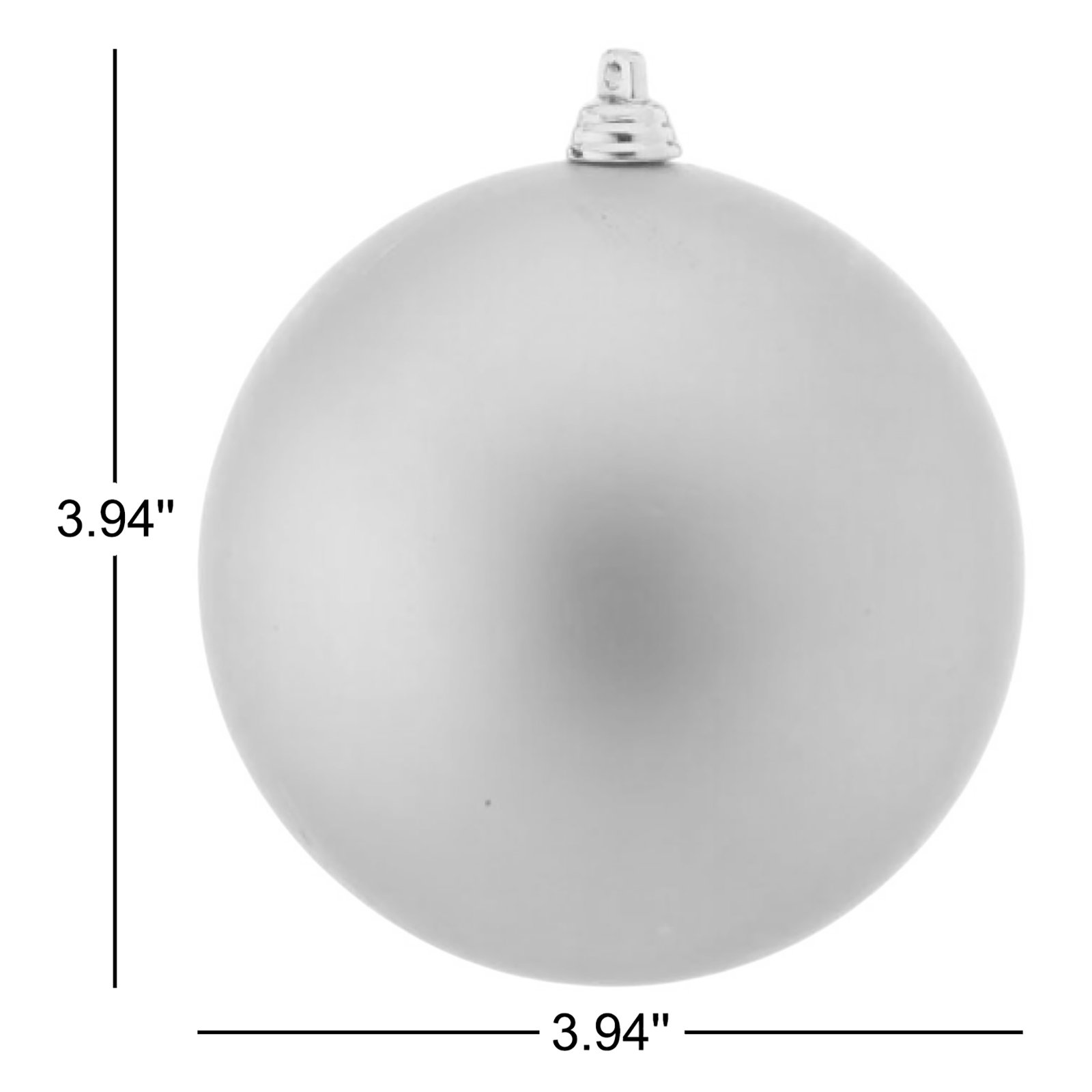 The Holiday Aisle® Set Of 4 Matte Ball Ornaments | Wayfair