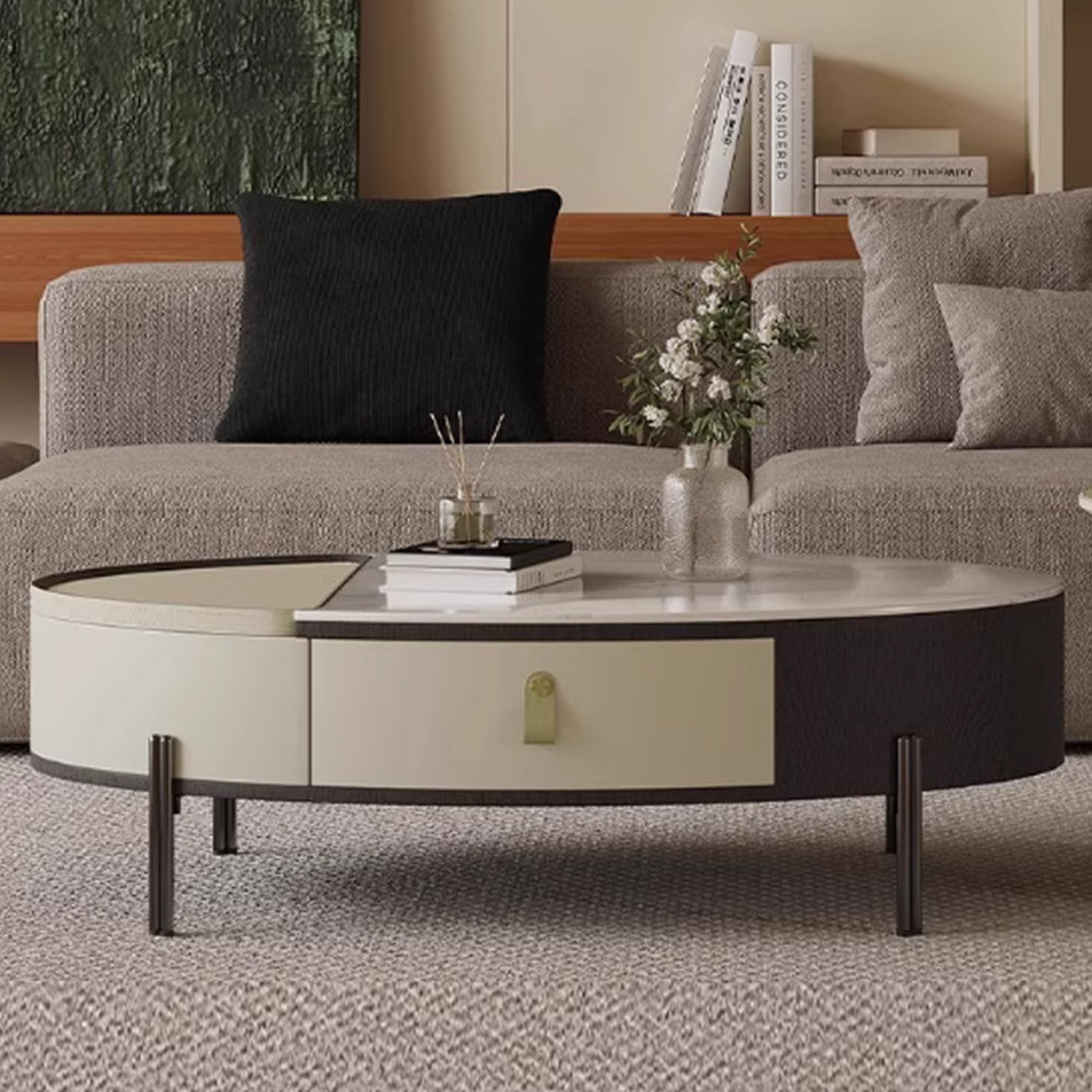 Wu's StylishVault Minimalist high-end design sense coffee table ...