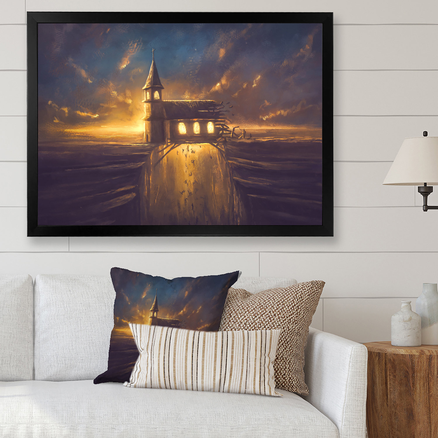 Winston Porter Christian Church Foundation - Traditional Canvas Wall ...