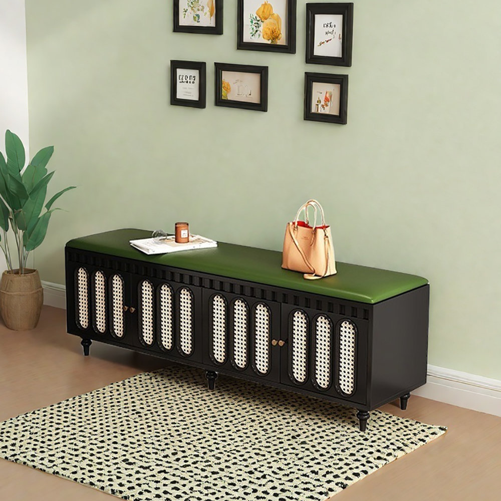 interanest 61.8in Shoe Changing Stool Shoe Storage Stool | Wayfair