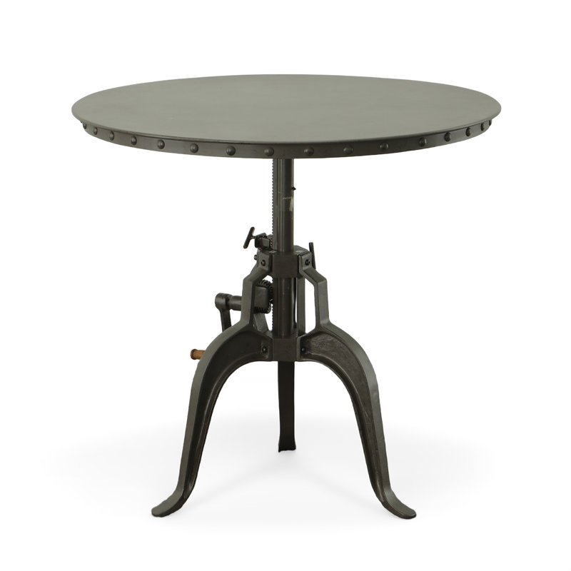 Trent Austin Design® Hoyer Round Metal Dining Table & Reviews | Wayfair