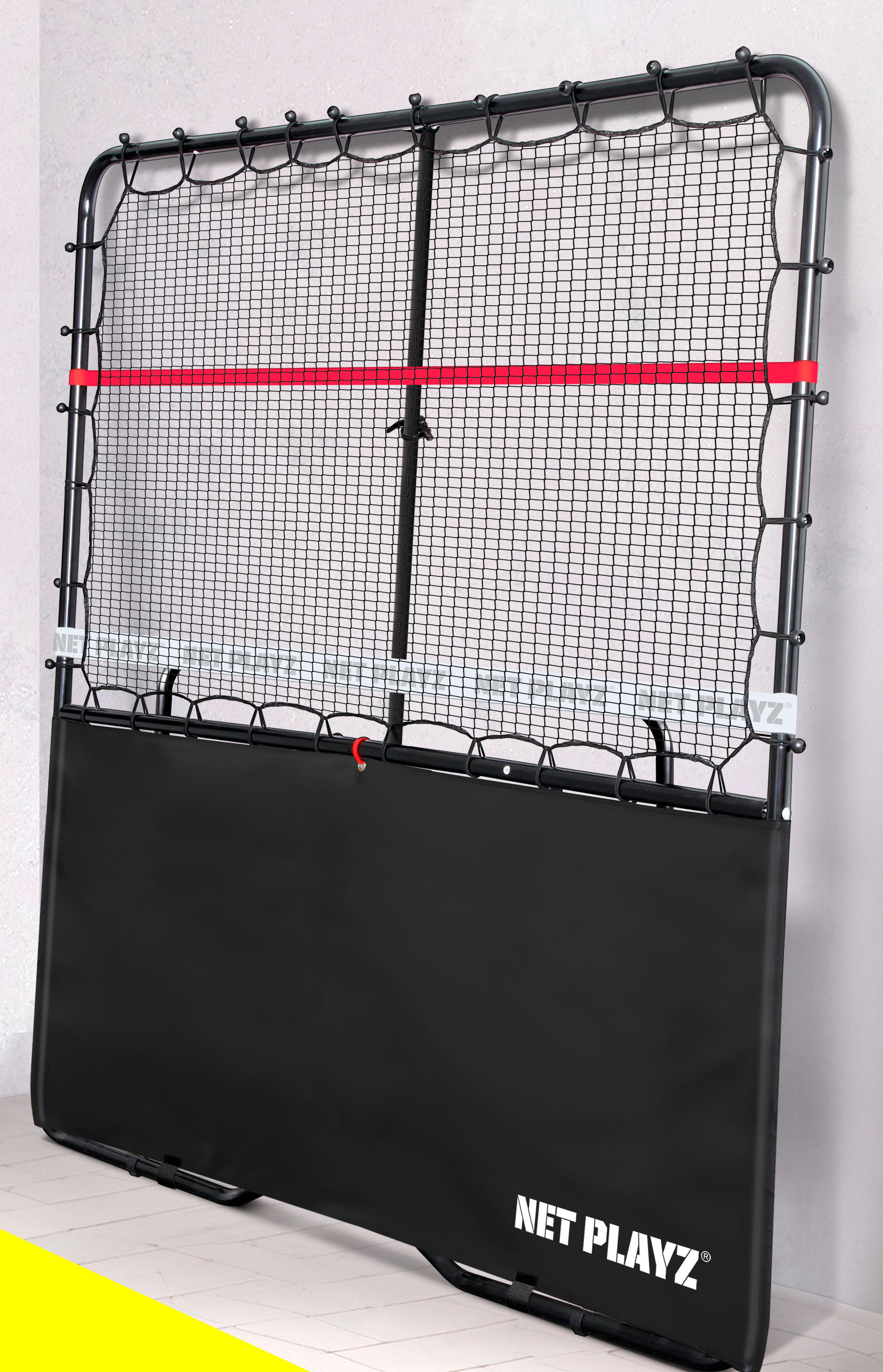 Net Playz Pickleball Rebounder Training Aid, Adjustable Angle Easy ...