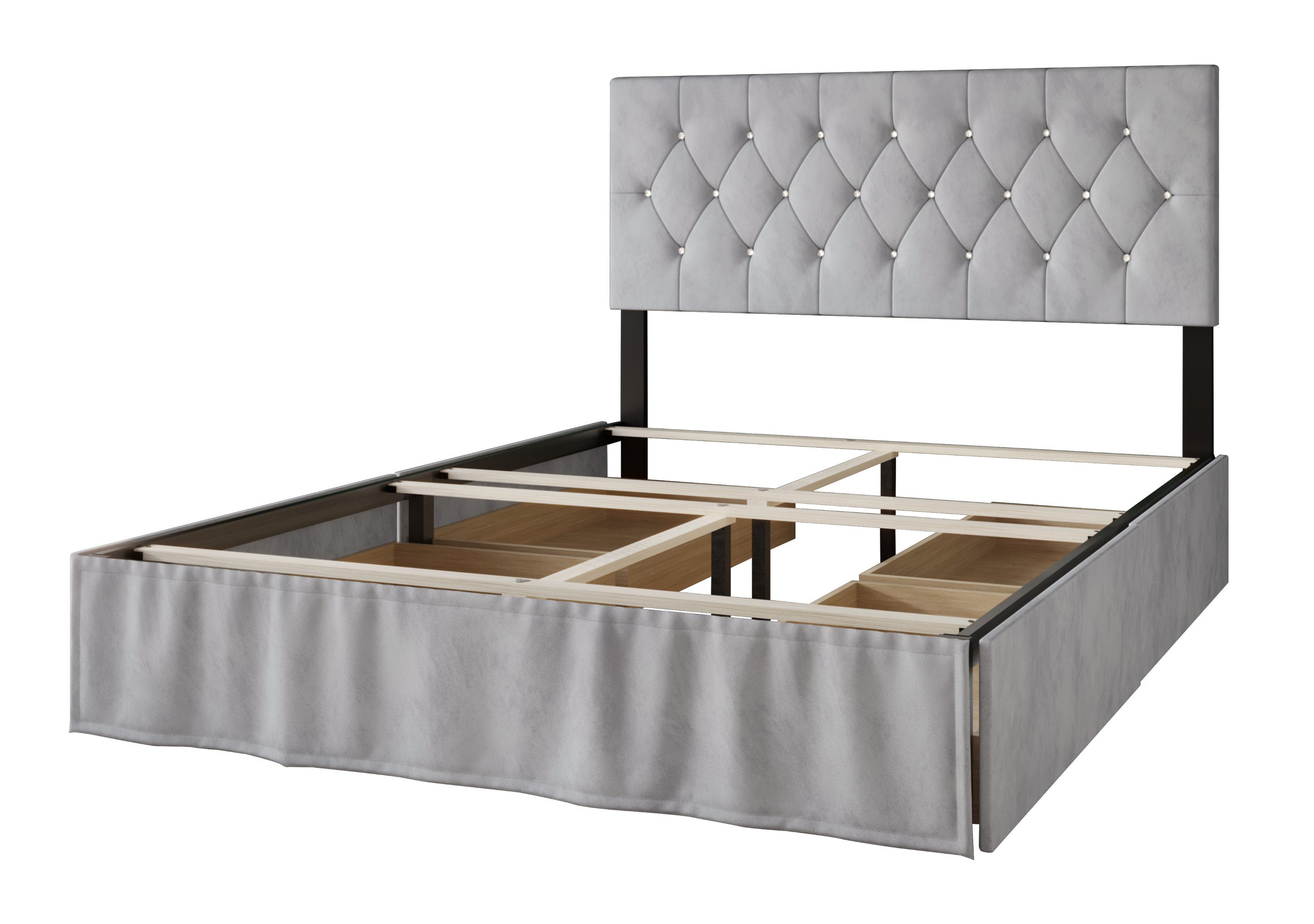 Willa Arlo™ Interiors Tandy Tufted Upholstered Storage Panel Bed ...