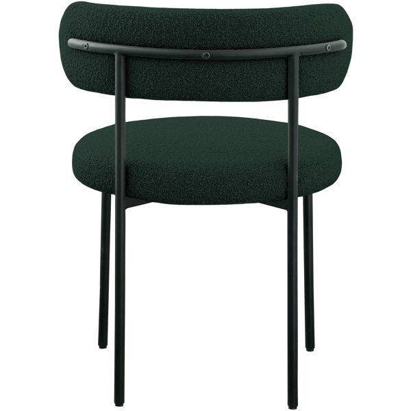AllModern Sherwood Solid Back Boucle Side Chair & Reviews | Wayfair