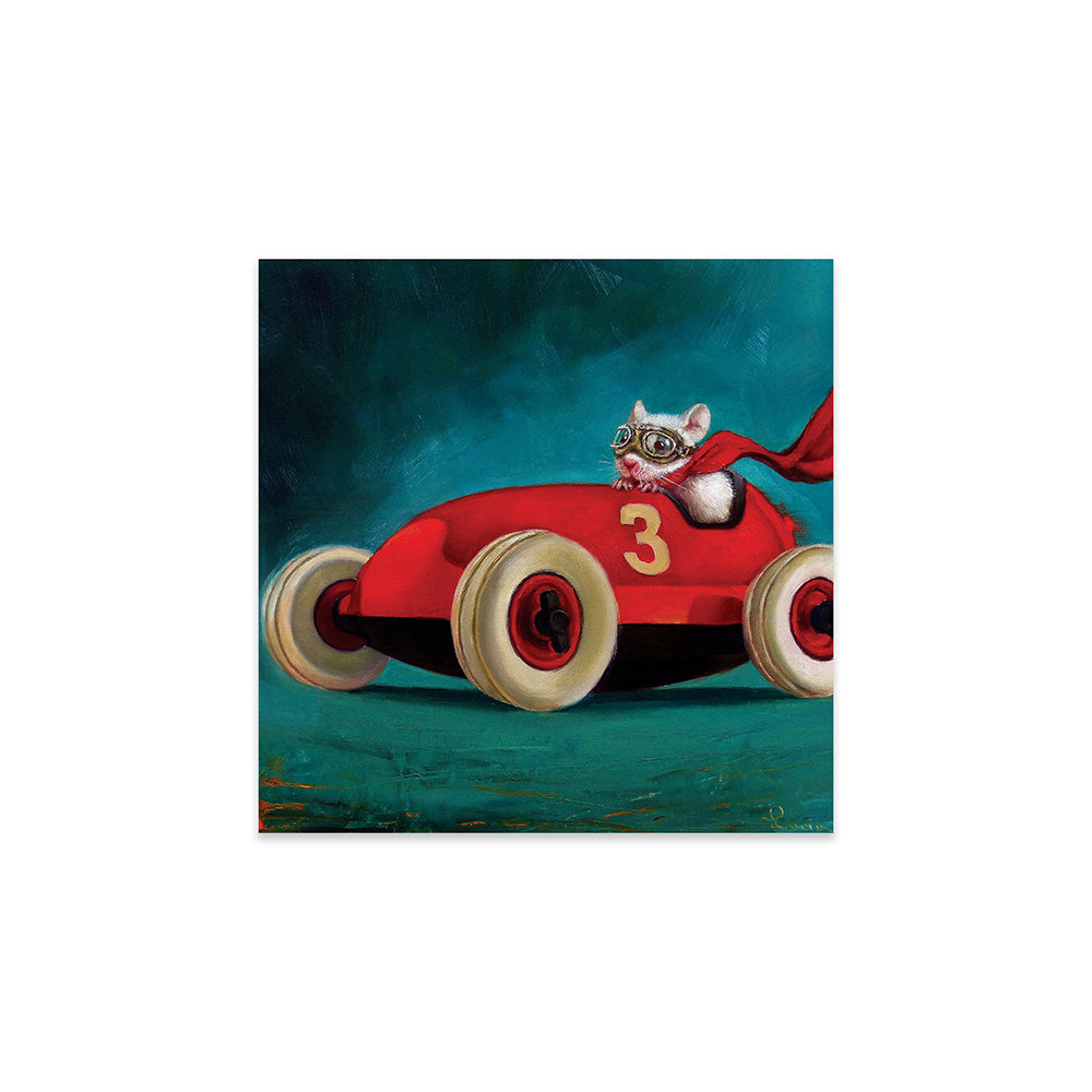 Trinx Speed Racer Print On Acrylic Glass - Wayfair Canada