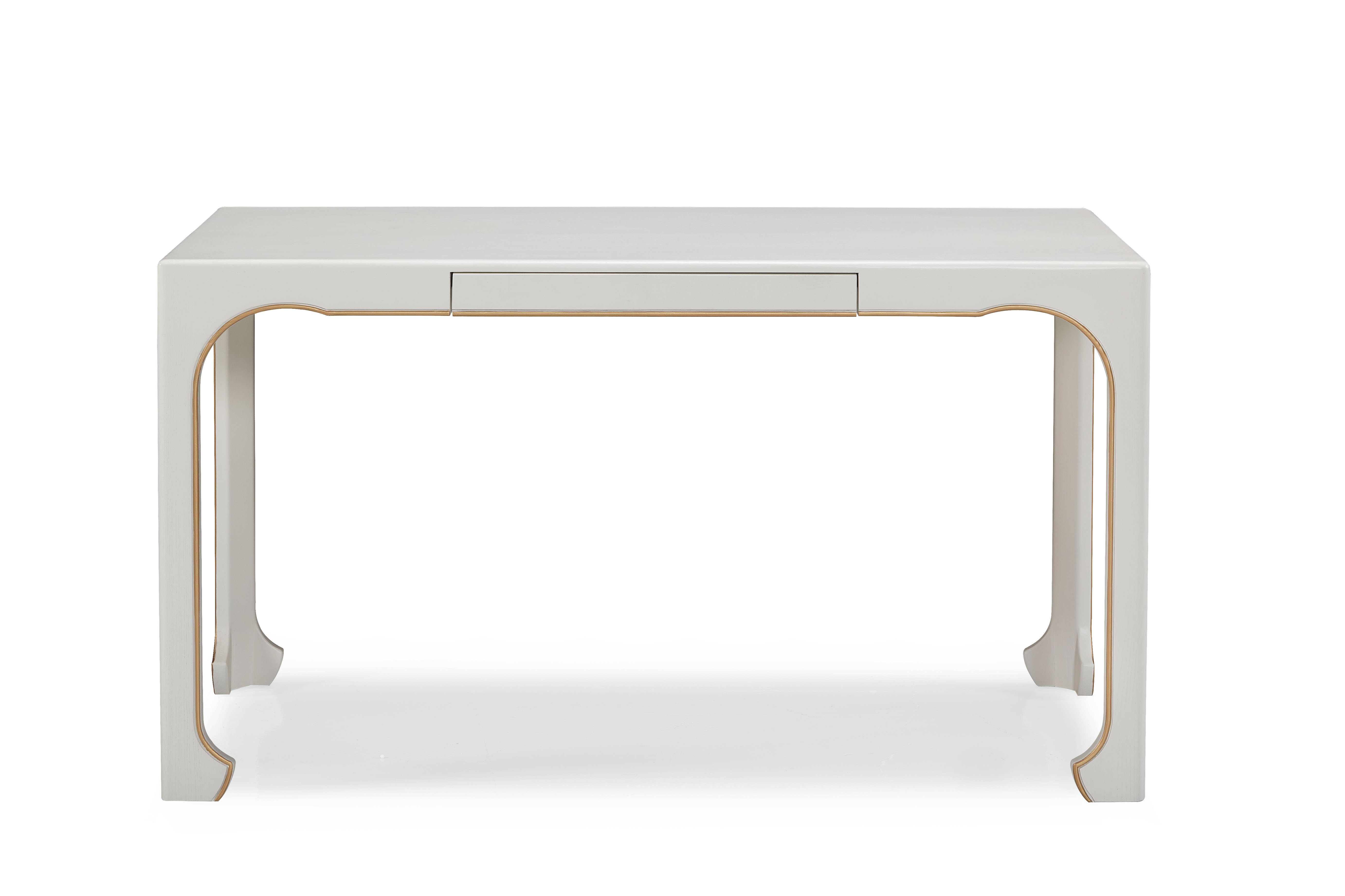 Hickory White Koko Writing Desk - Wayfair Canada
