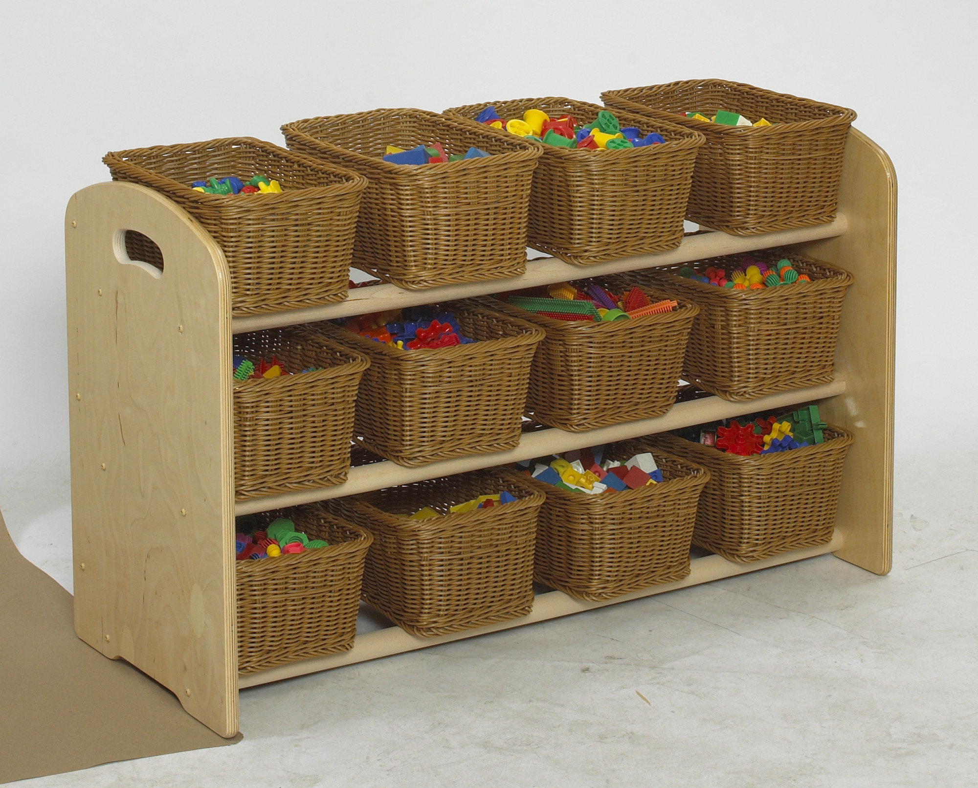 Childcraft 3 Compartments Cubby with Bins | Wayfair