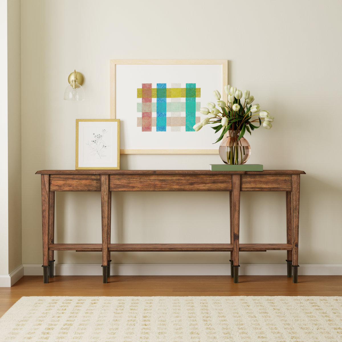 Birch Lane™ Sinclair Solid Wood Console Table & Reviews | Birch Lane