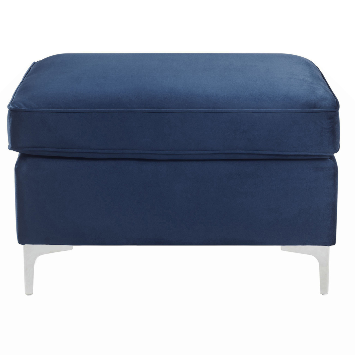 Brayden Studio® Burgundy Rectangle Ottoman Coffee Table Storage Ottoman ...