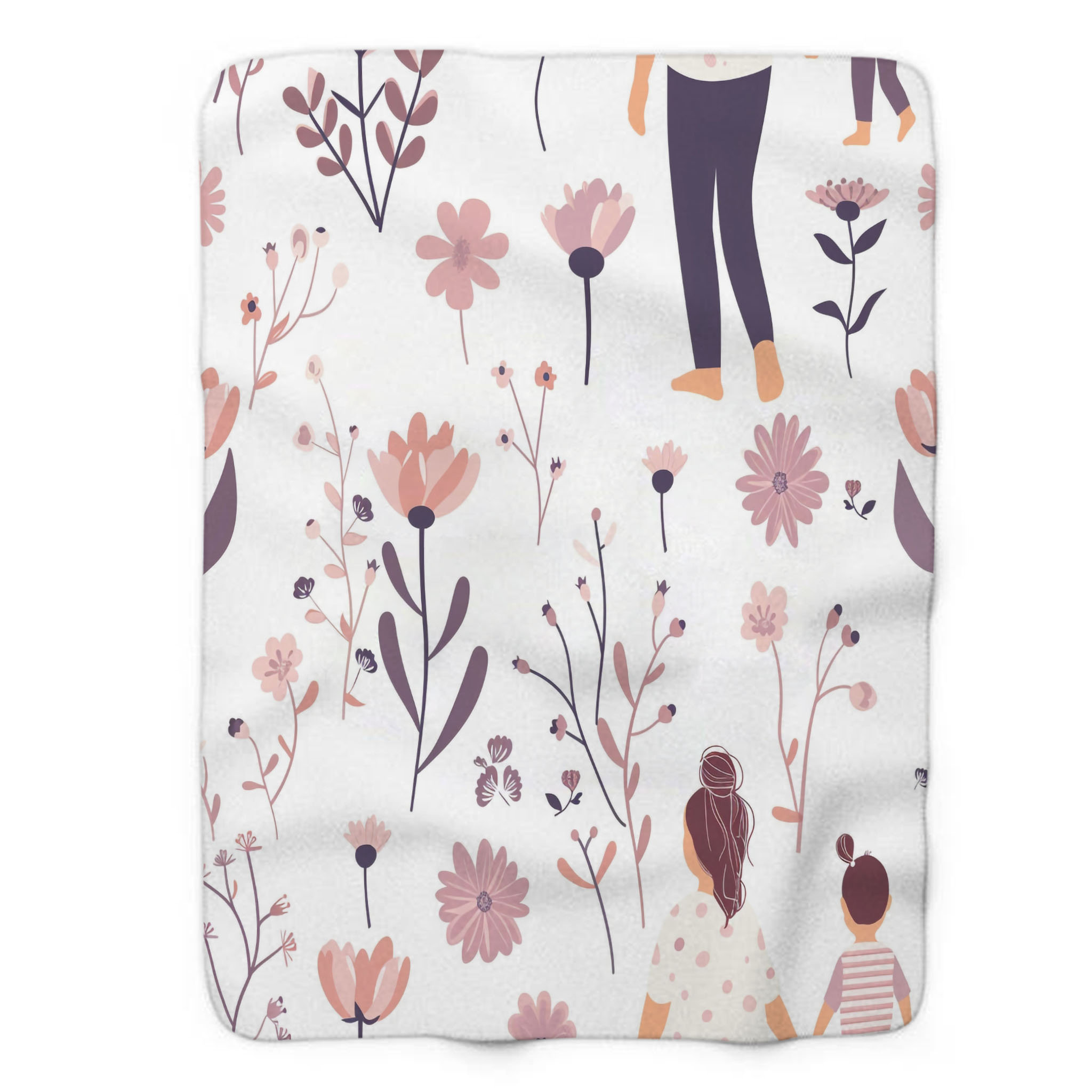 MentionedYou Mom Kindness - 1 Piece Premium Blanket | Wayfair