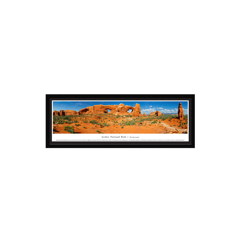 Foundry Select Arches National Park, The Spectacles Panoramic Print ...