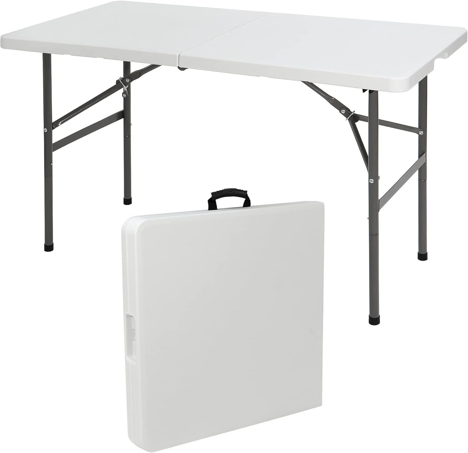 Arlmont & Co. Teilo 48.4'' Rectangular Folding Table | Wayfair