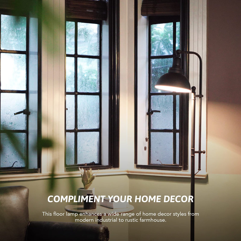 Breakwater Bay Binegar 64.96'' Arched/Arc Floor Lamp | Wayfair