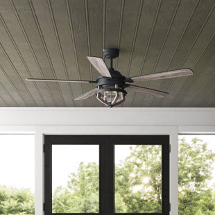 Country / Farmhouse Ceiling Fans You'll Love | Wayfair