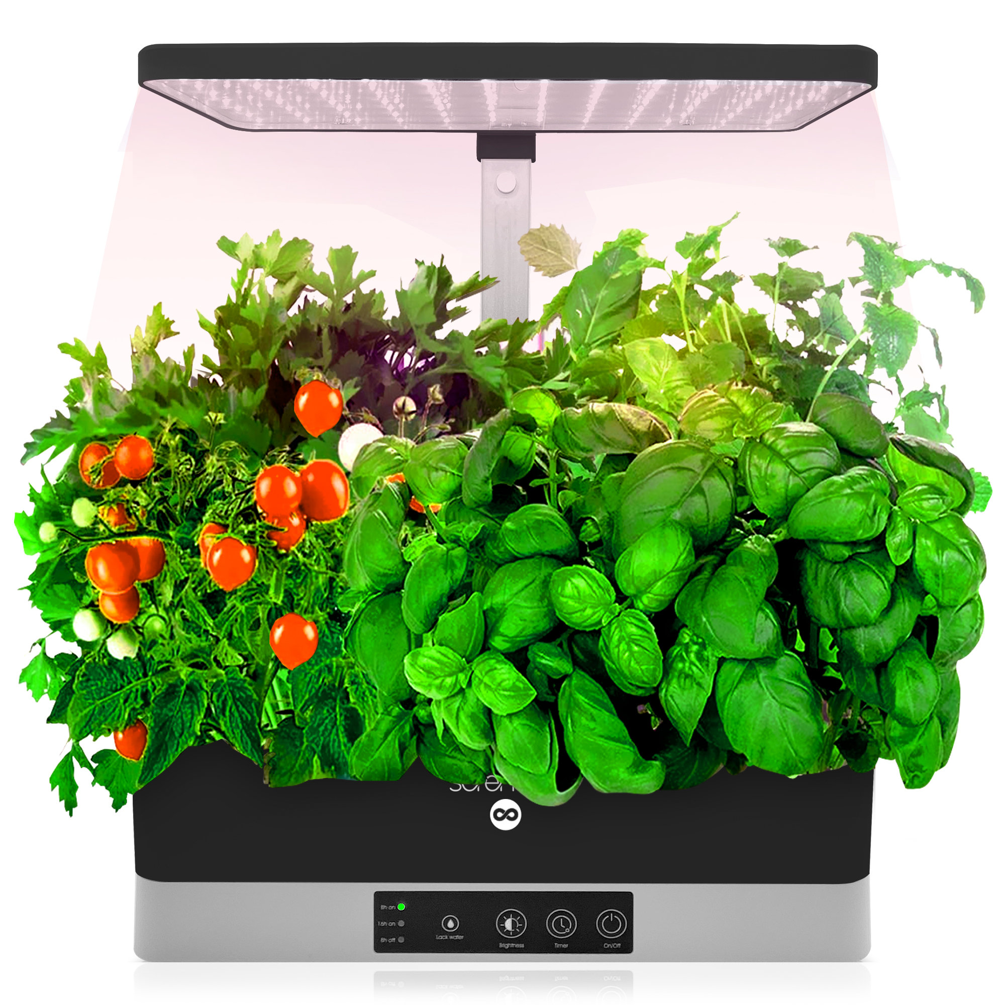 SereneLife Smart LED Grow Light Hydroponic Unit | Wayfair