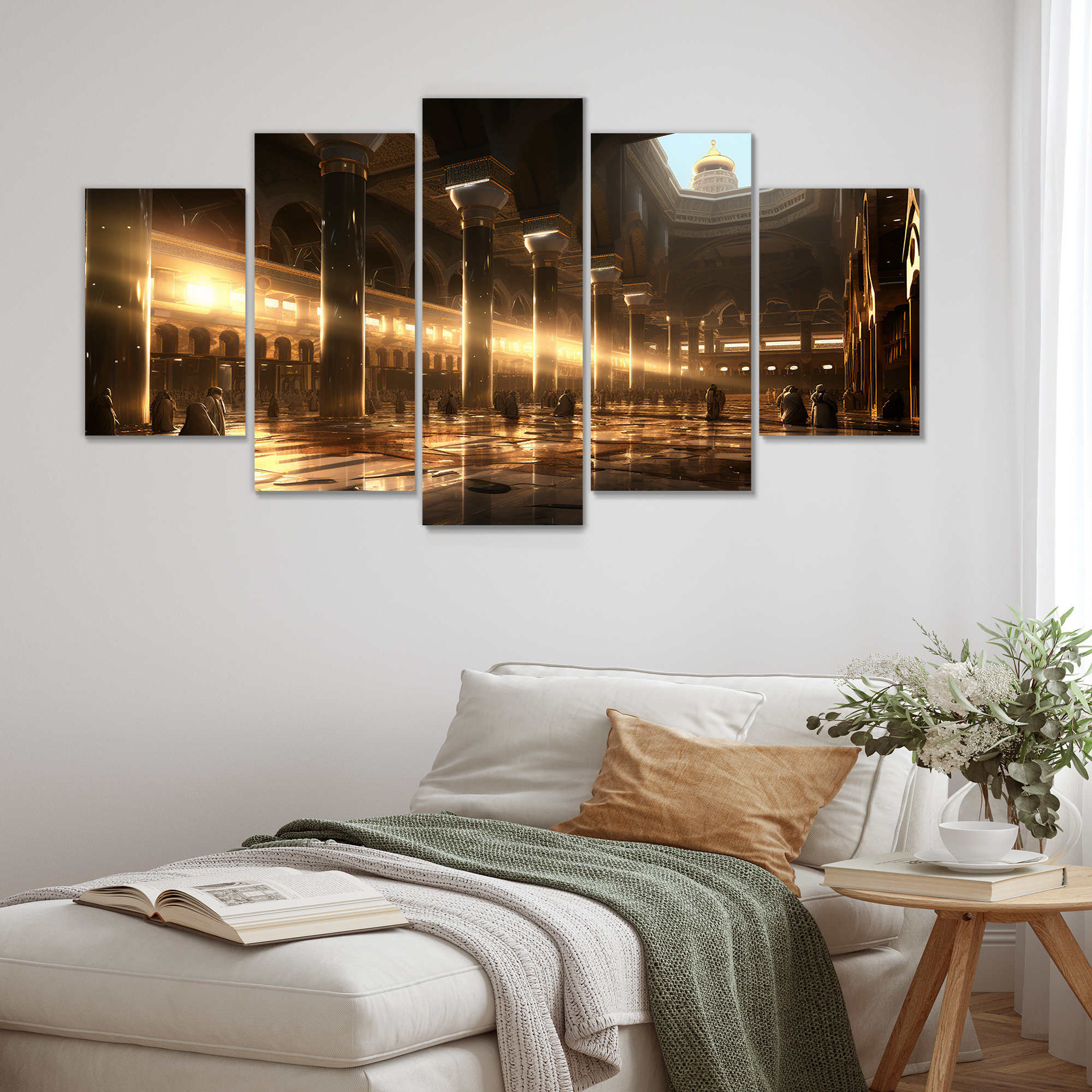 Latitude Run® Hajj Pilgrimage I - Islam Multipanel Wall Art For Living ...