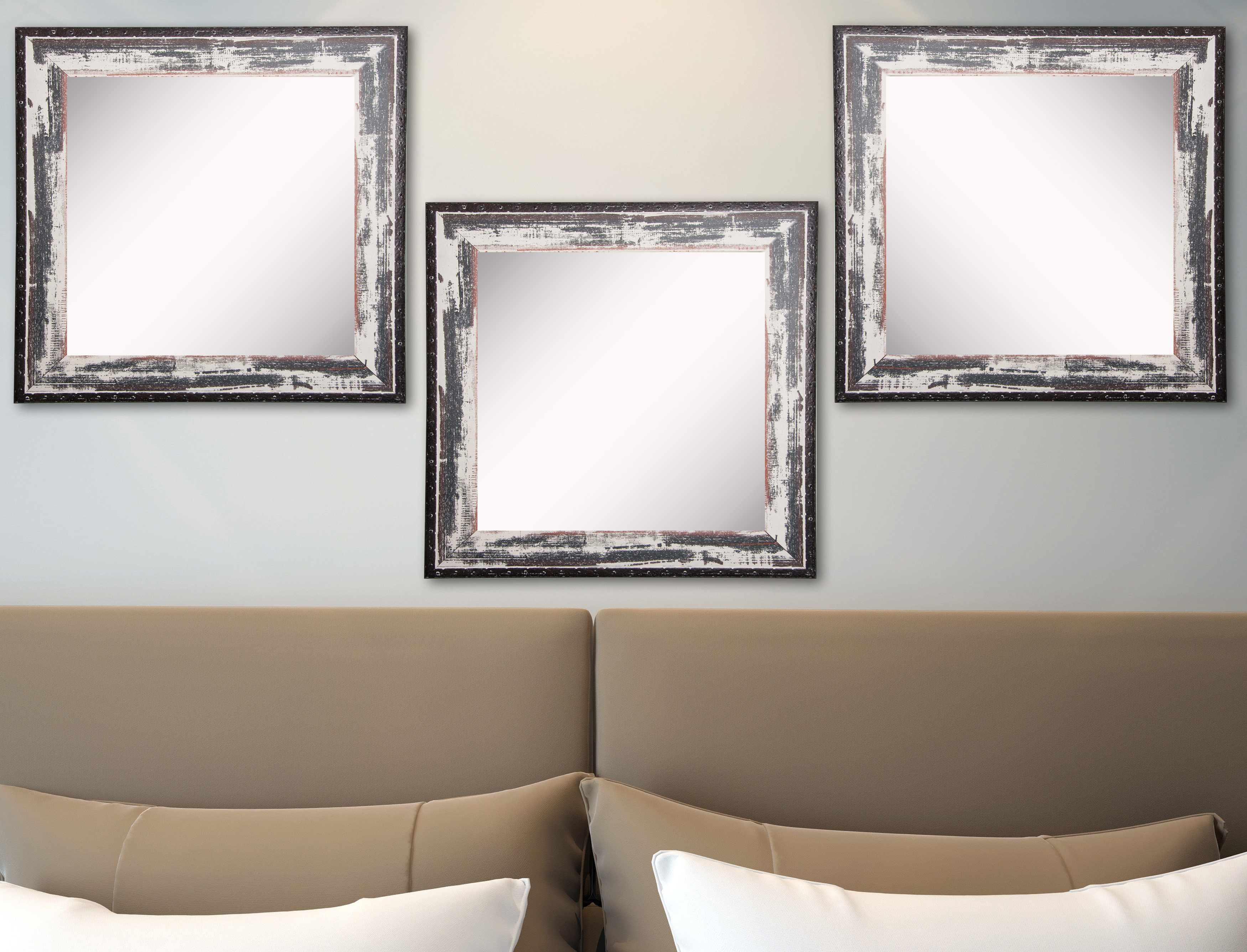 Rosalind Wheeler 3 Piece Phifer Rustic Modern & Contemporary Distressed ...