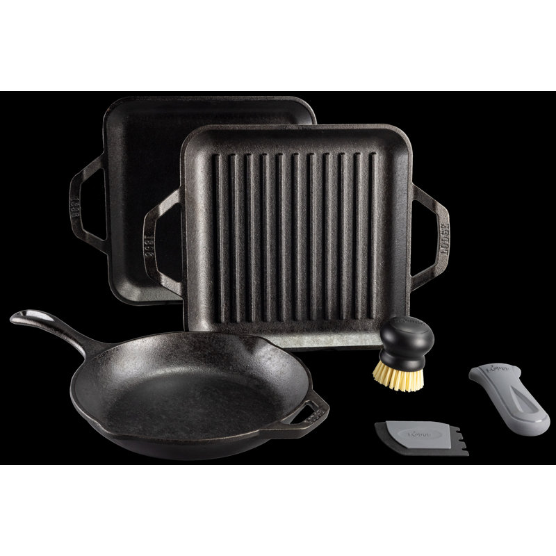 Lodge Chef Collection 6 Piece Gourmet Set | Wayfair