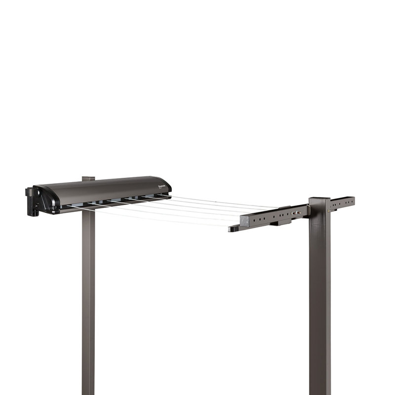 Daytek Steel Retractable Clothesline with Steel Post & Reviews | Wayfair